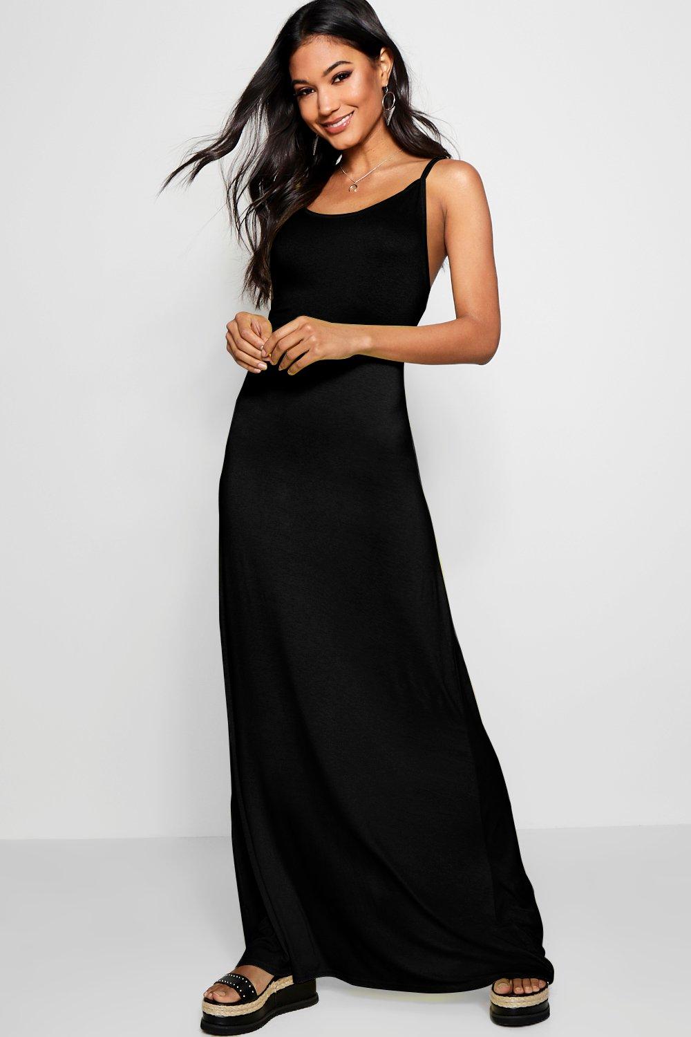 Libby Strappy Low Back Maxi Dress At