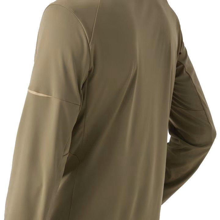 Rapha Men's Active Long Sleeve Half Zip - Green | Tiso