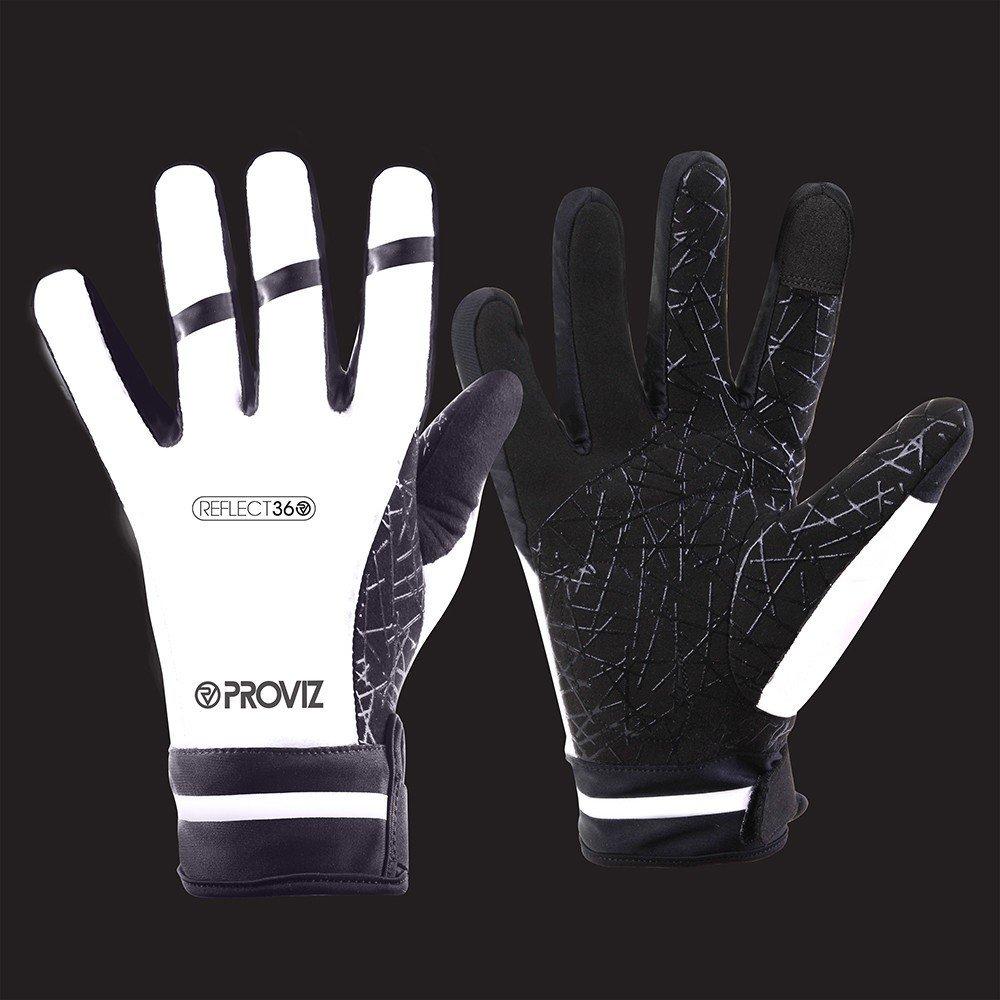 Reflective cycling gloves store