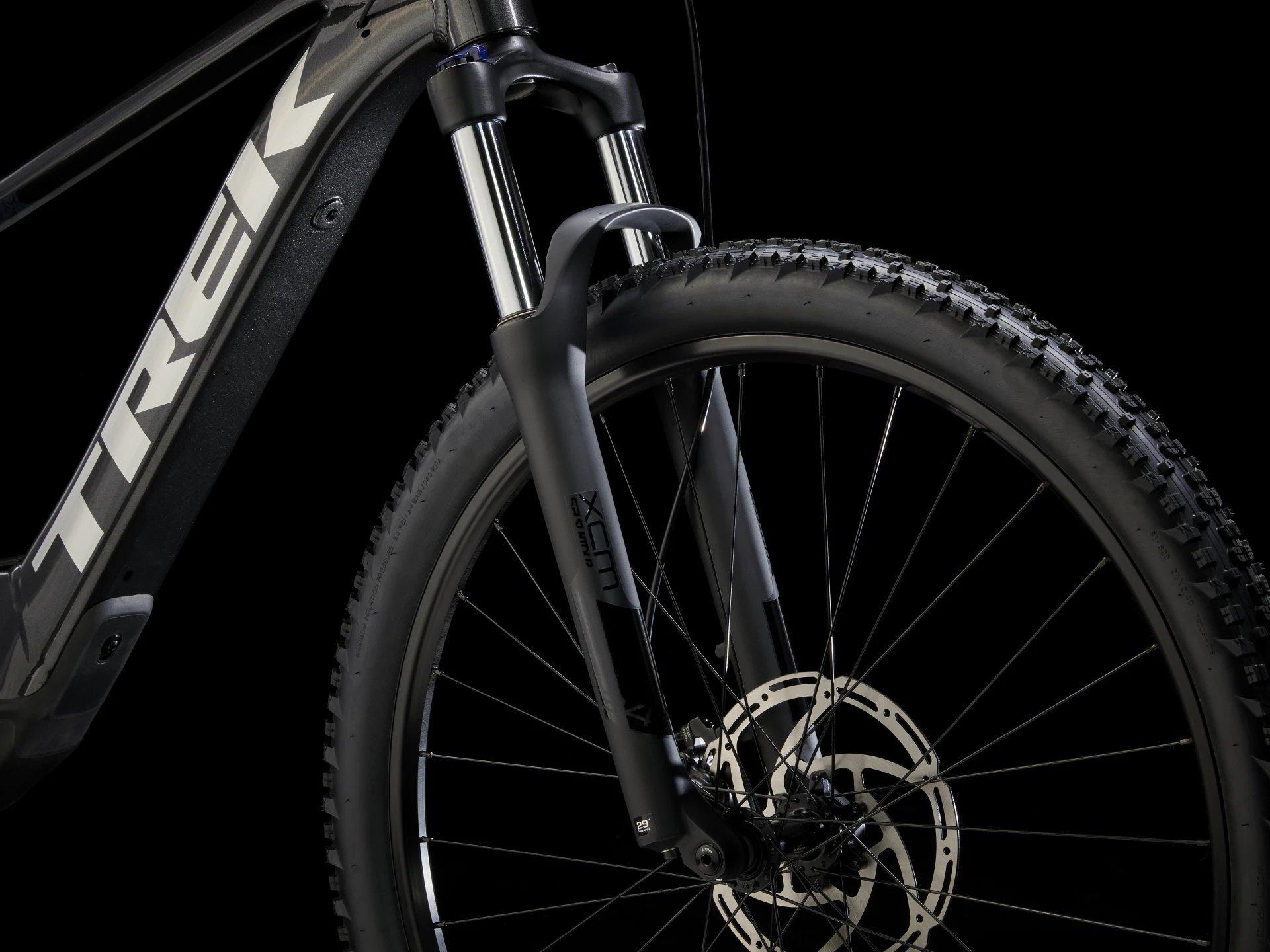 Trek Marlin 6 2024 Electric Mountain Bike Black Tiso