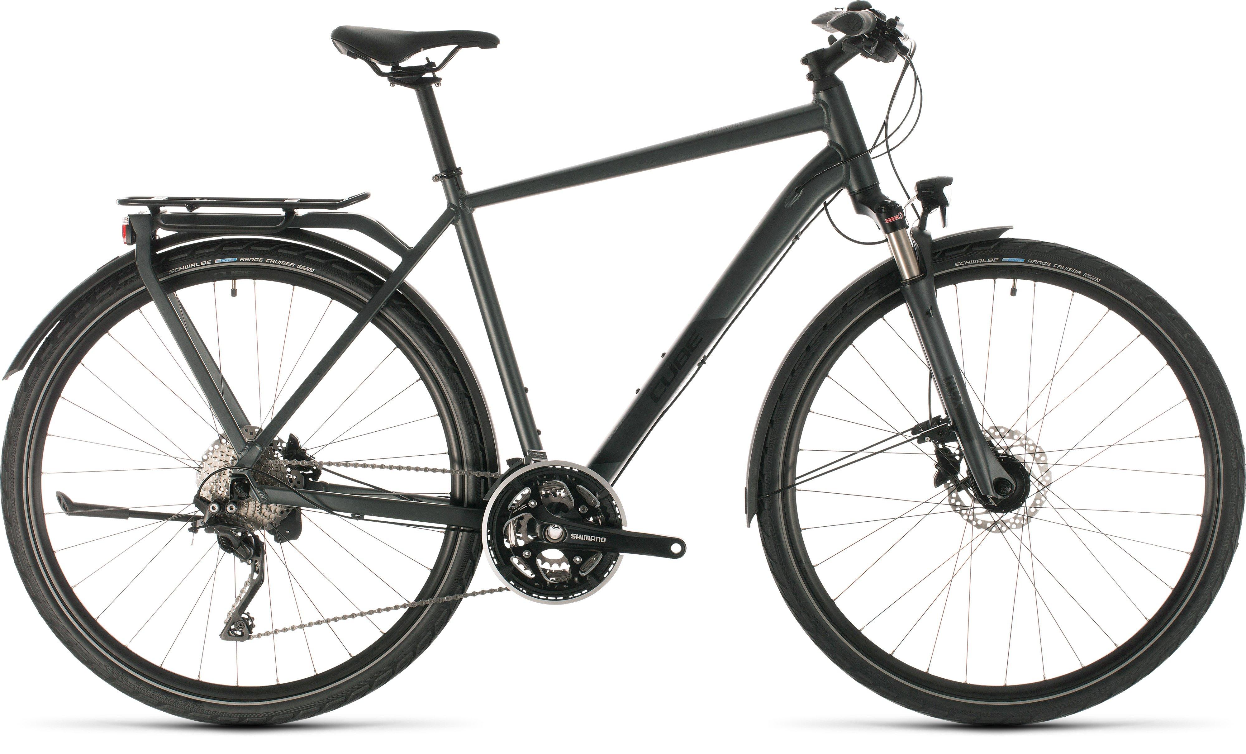 Cube Kathmandu Pro Hybrid Bike 2020 Black Hybrid Bikes Tiso UK