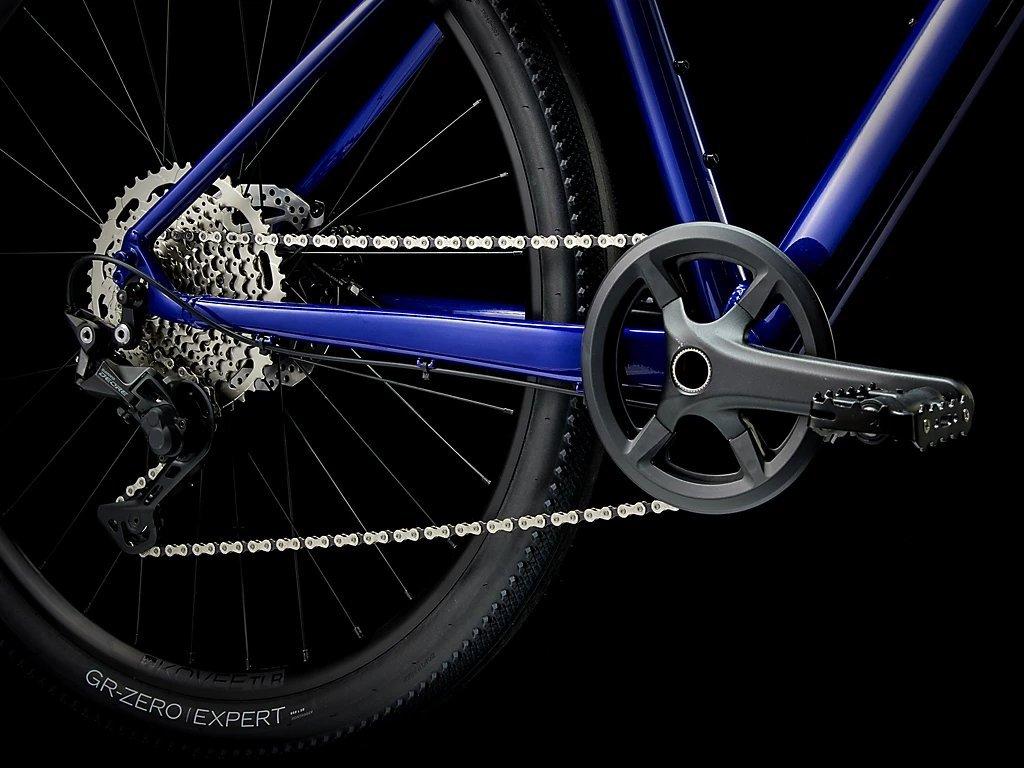 Trek Dual Sport 3 Gen 5 Hybrid Bike Blue Tiso UK