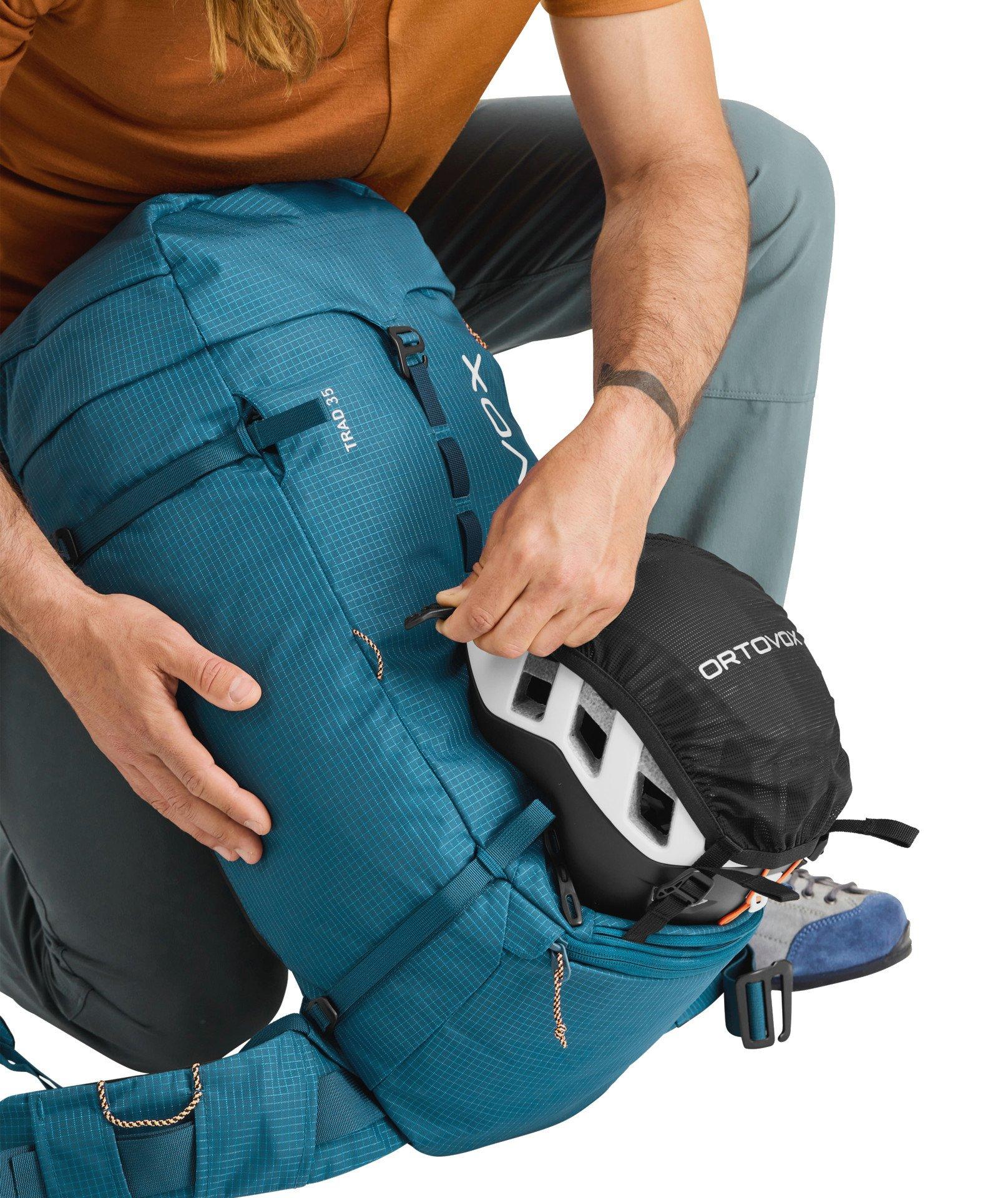 Ortovox Trad 35L Climbing Backpack in Blue | Tiso