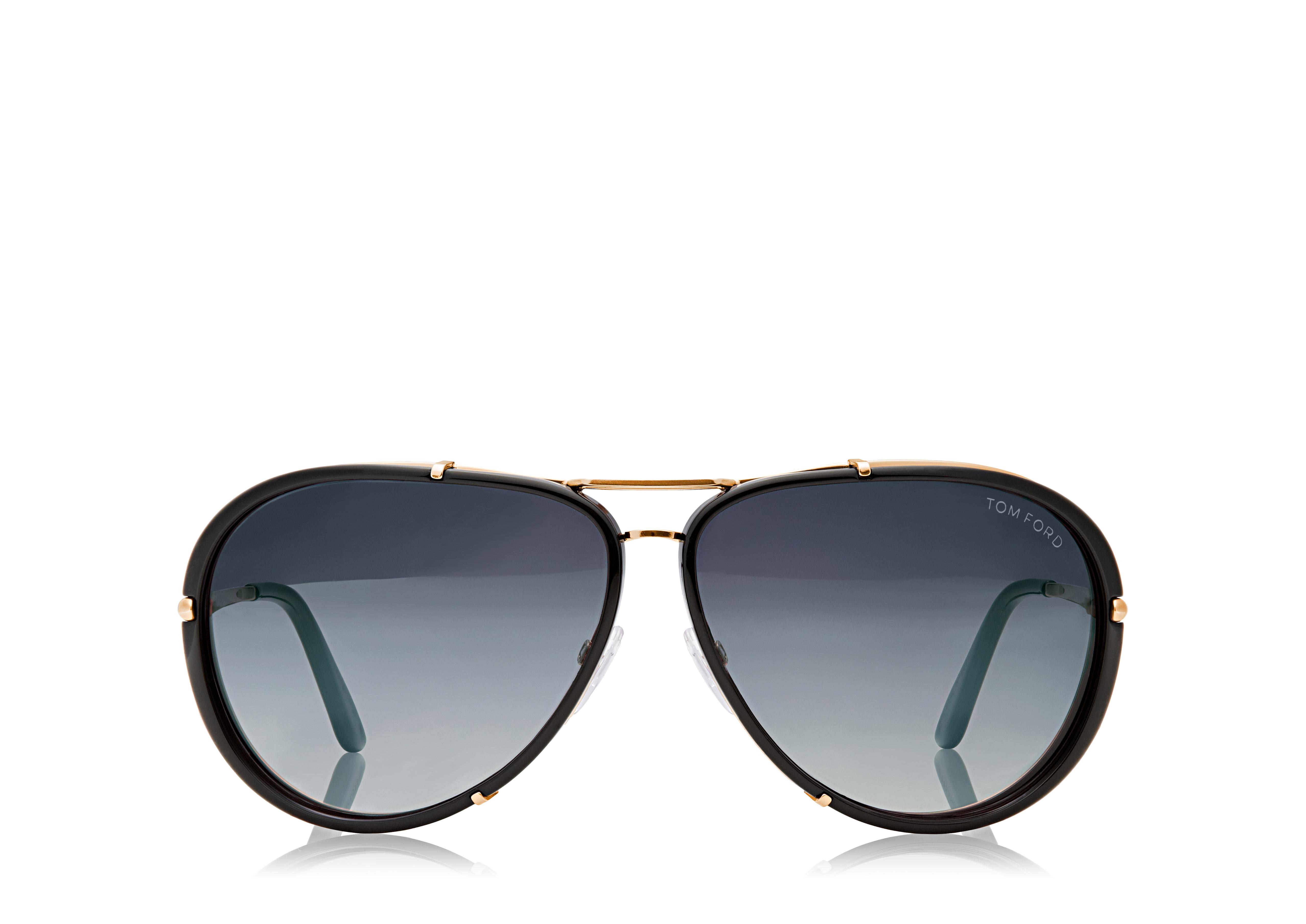 Rose Colored Aviator Sunglasses