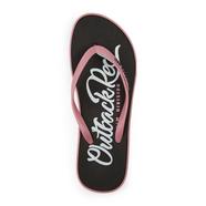 Black Branded Flip Flops 3081980 OUTBACK RED