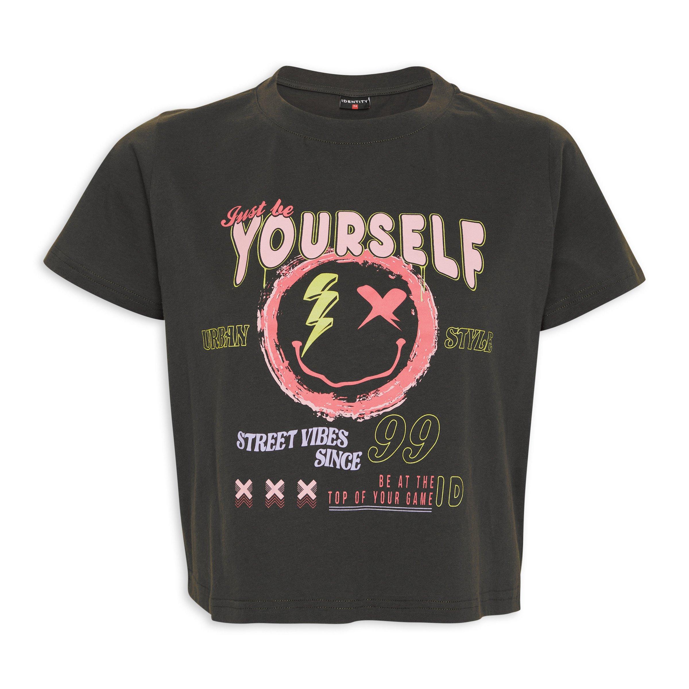 Black Graphic Tee 3118097 Identity