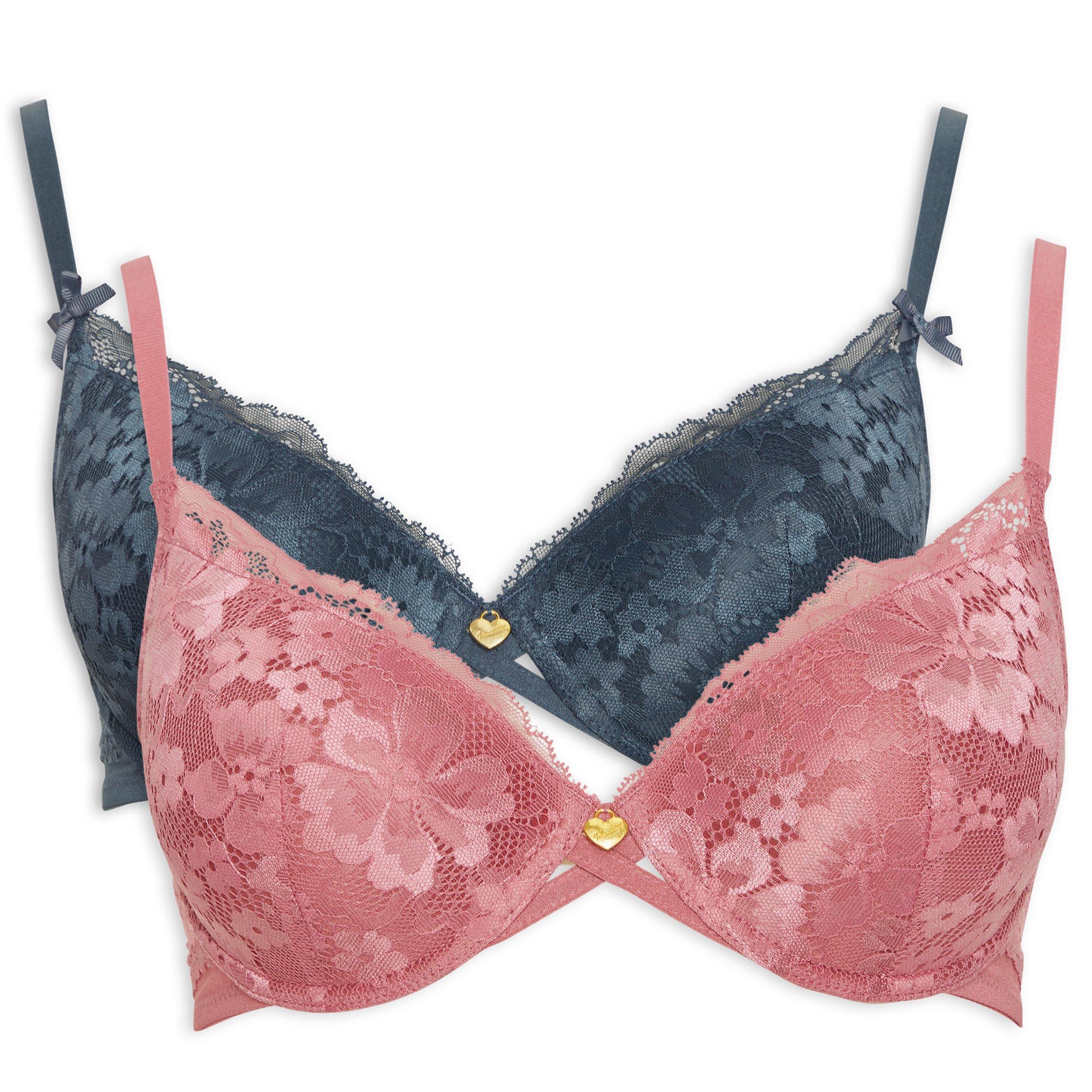 2-pack Padded Plunge Bras (3124406) | Identity