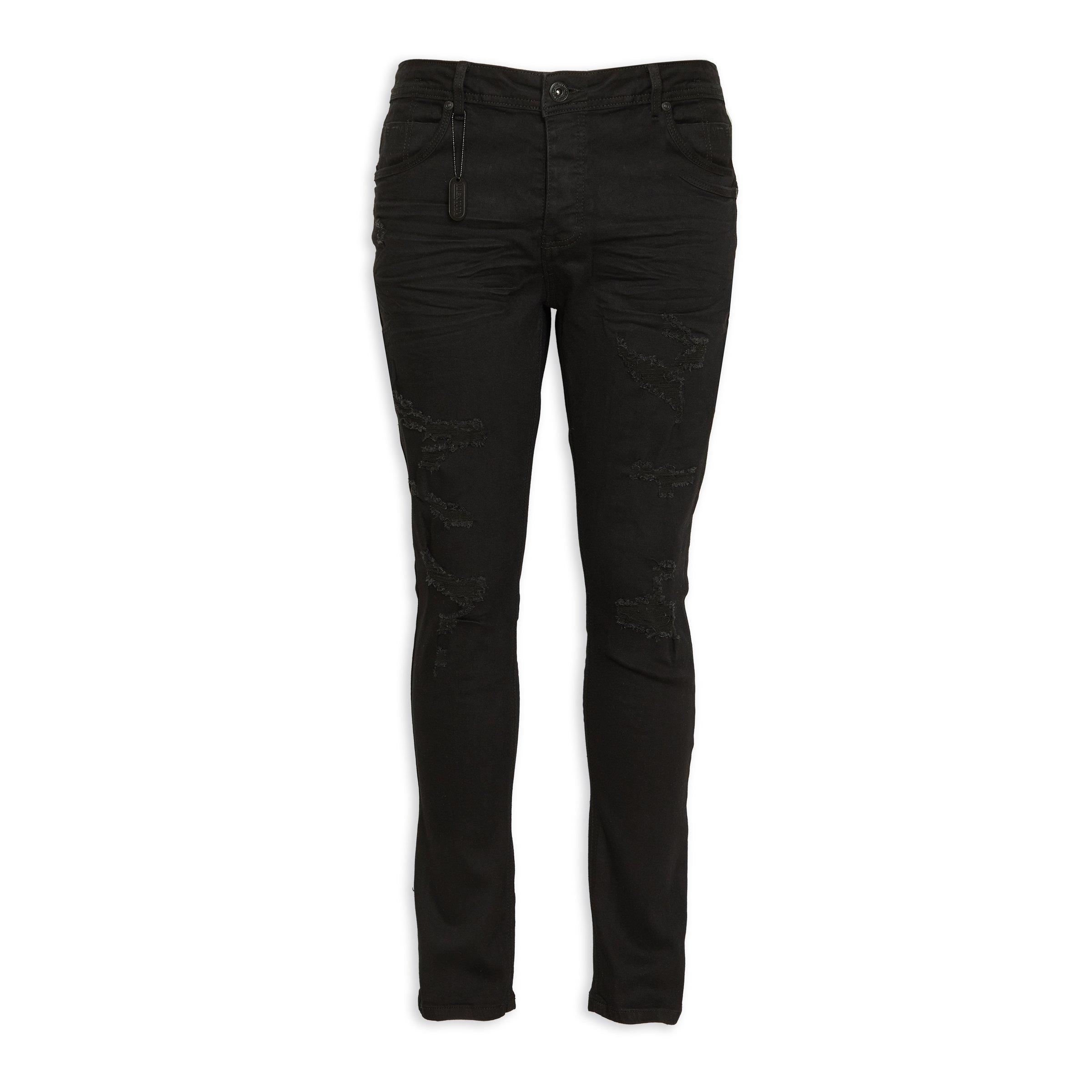 Black skinny jeans mens store