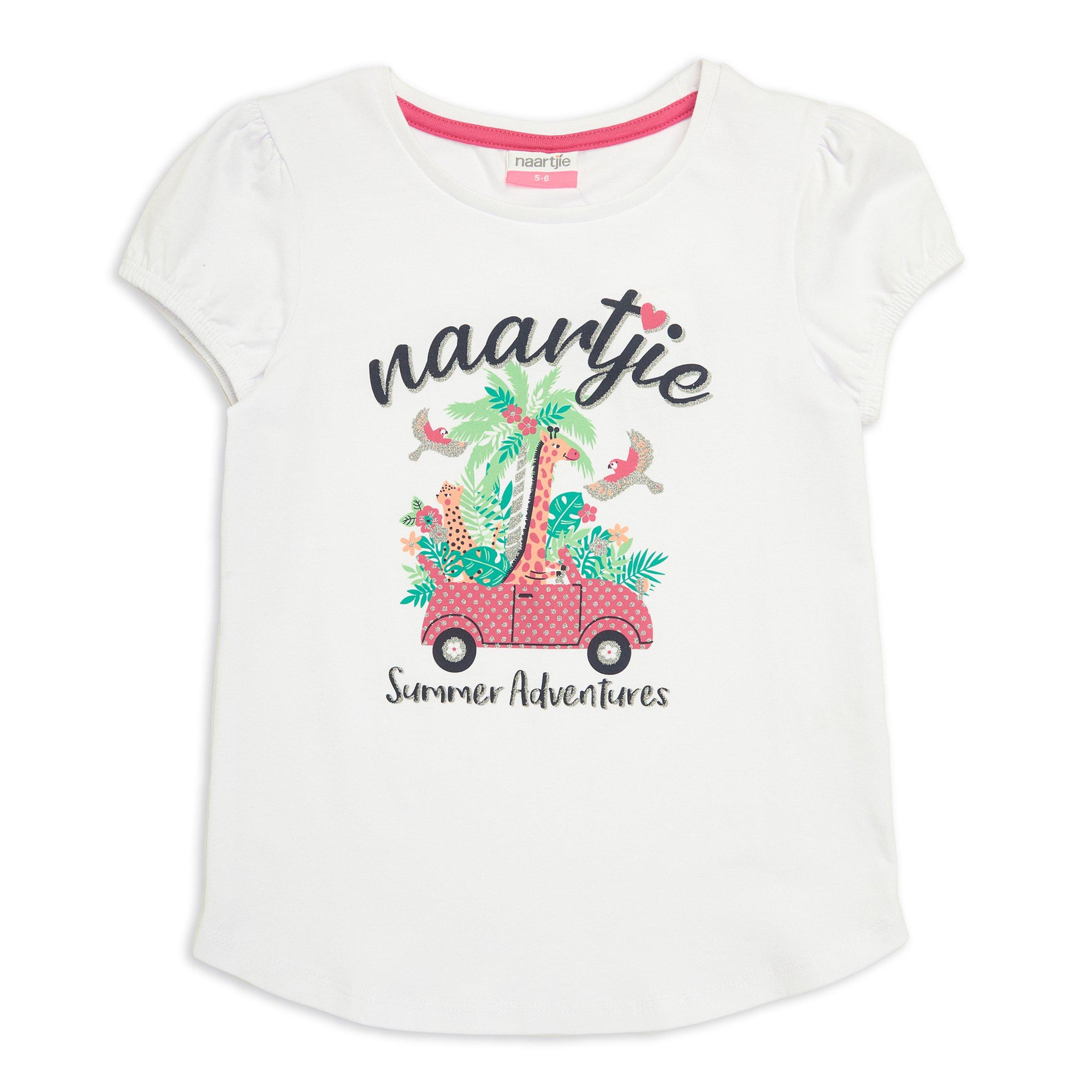 Kid Girl White T-shirt (3128945) | Naartjie