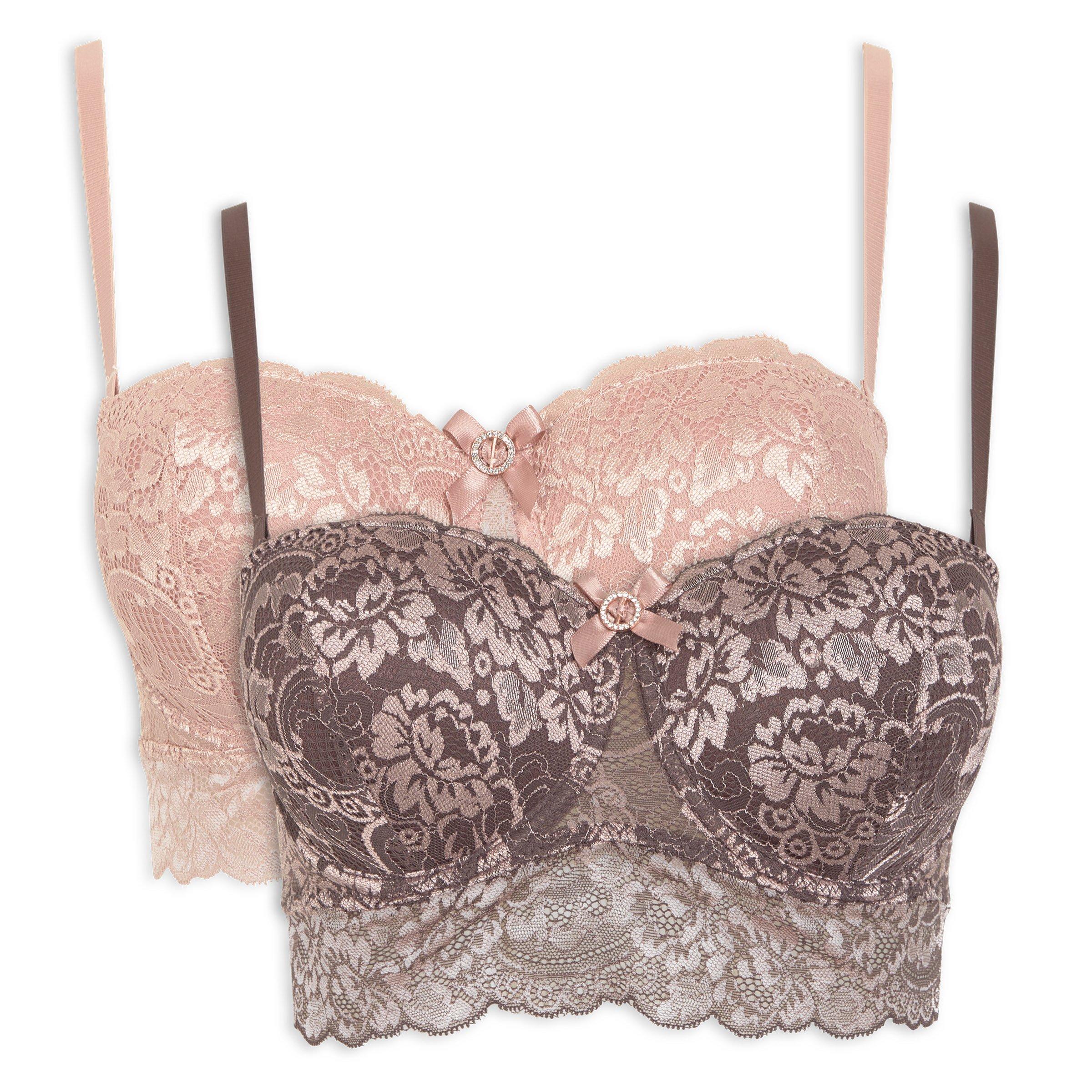 2 Pack Push Up Balconette Bras 3136079 Intrigue