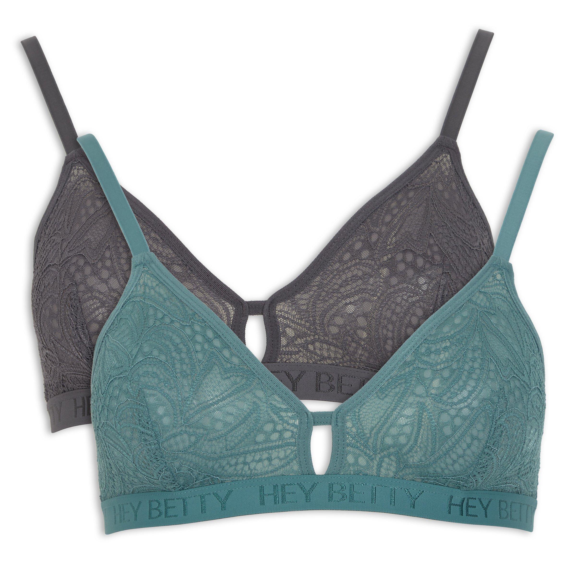2-pack Crop Top Bras (3138335) | Hey Betty