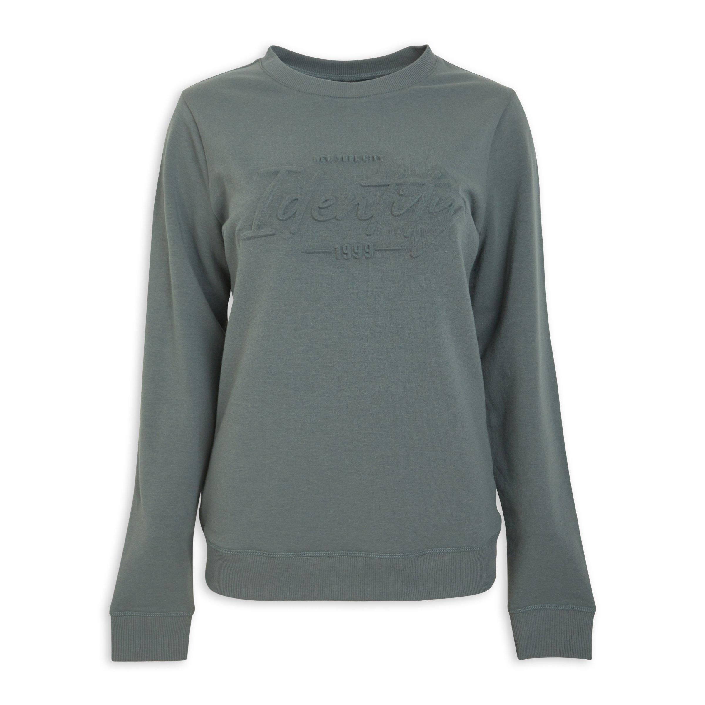 Green Embossed Sweat 3138622 Identity