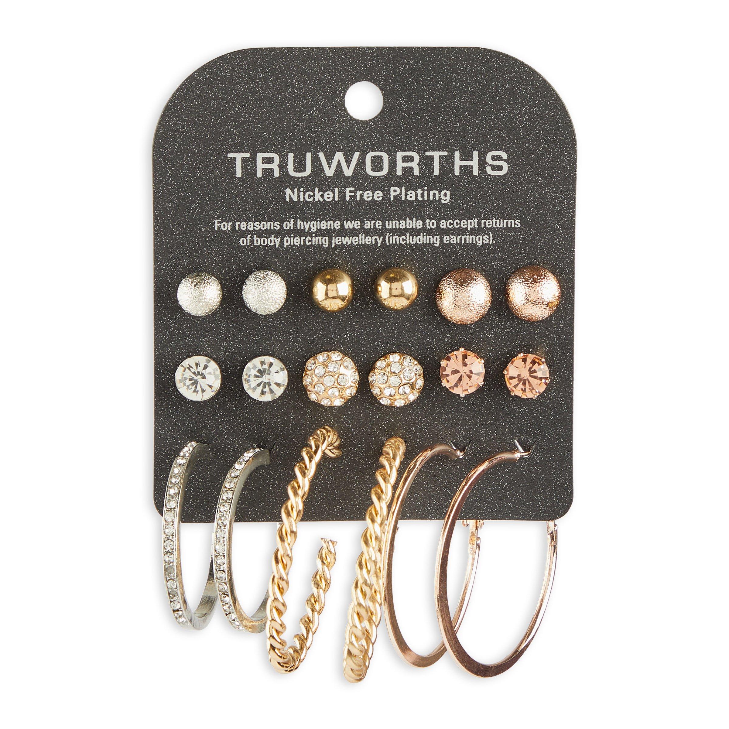 9-pack Earrings (3144098) | Truworths