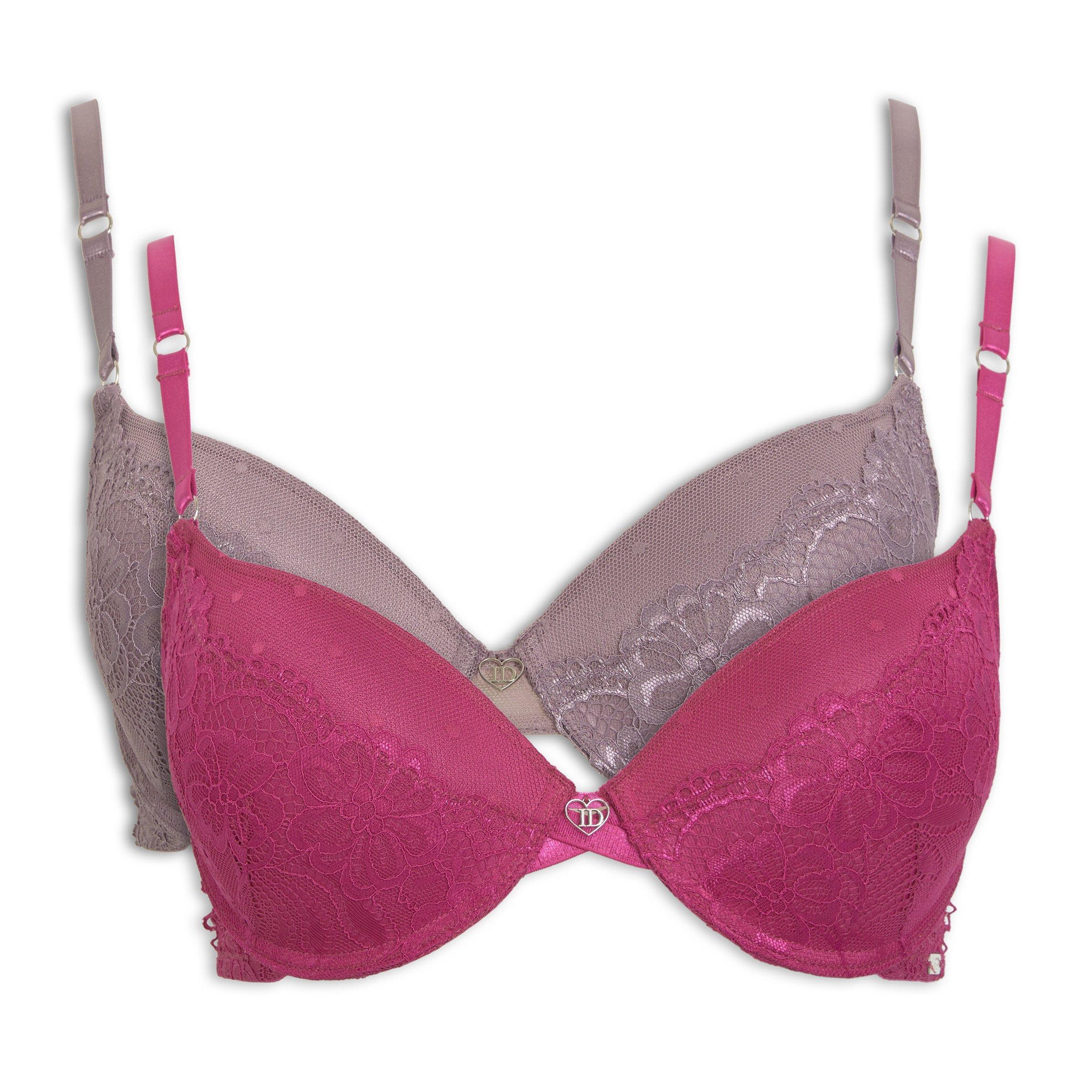 2-pack Padded Plunge Bras (3145741) | Identity