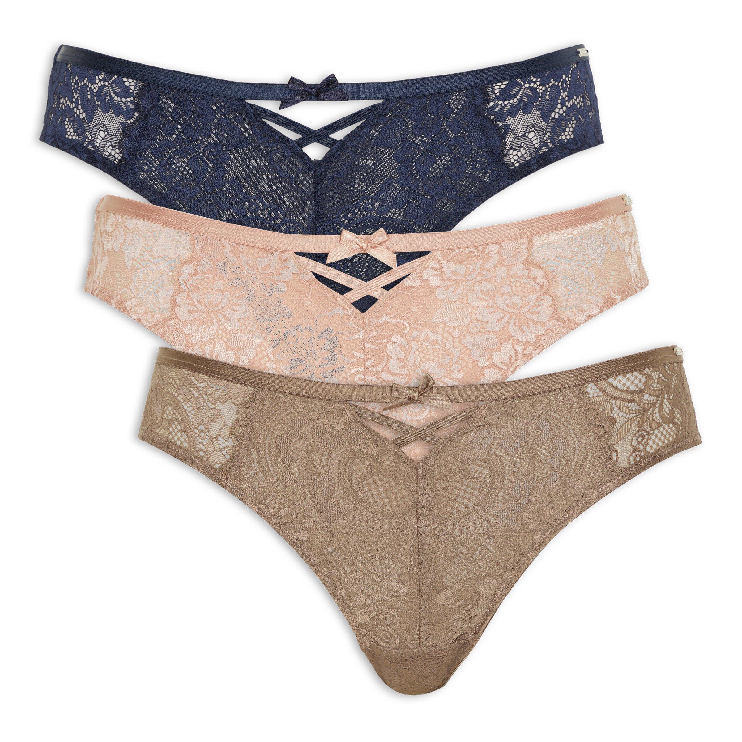 3-pack Brazilian Panties (3156094) | Intrigue