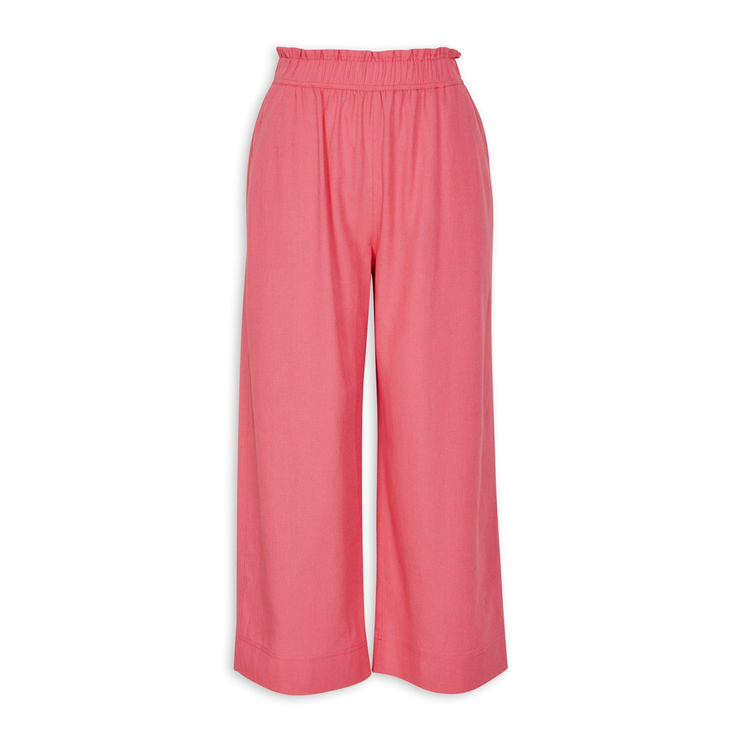 Pink Wide Leg Pants 3159065 Identity
