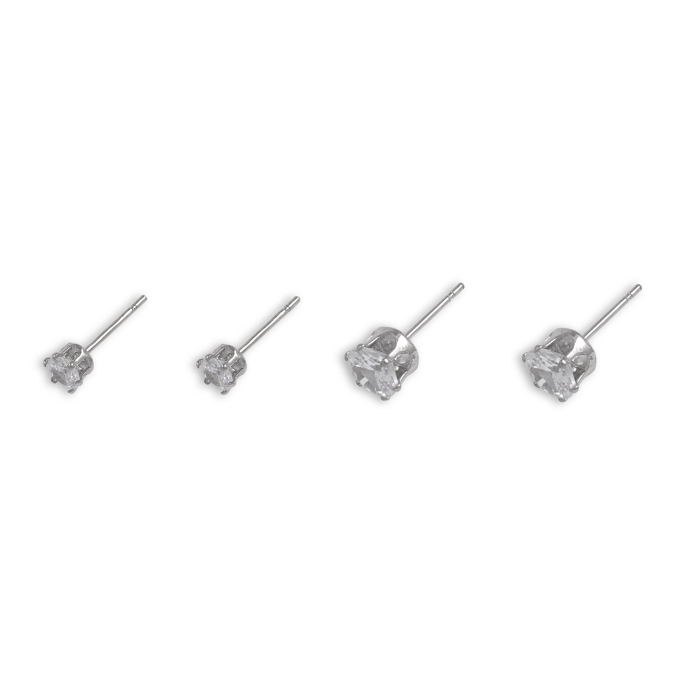 Silver Medium Stud Set (3171290) | Chameleon