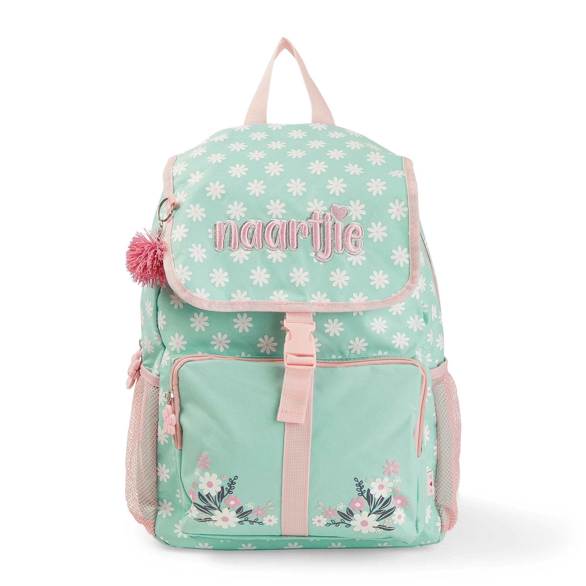 Girls Green Floral Backpack (3177162) | Naartjie
