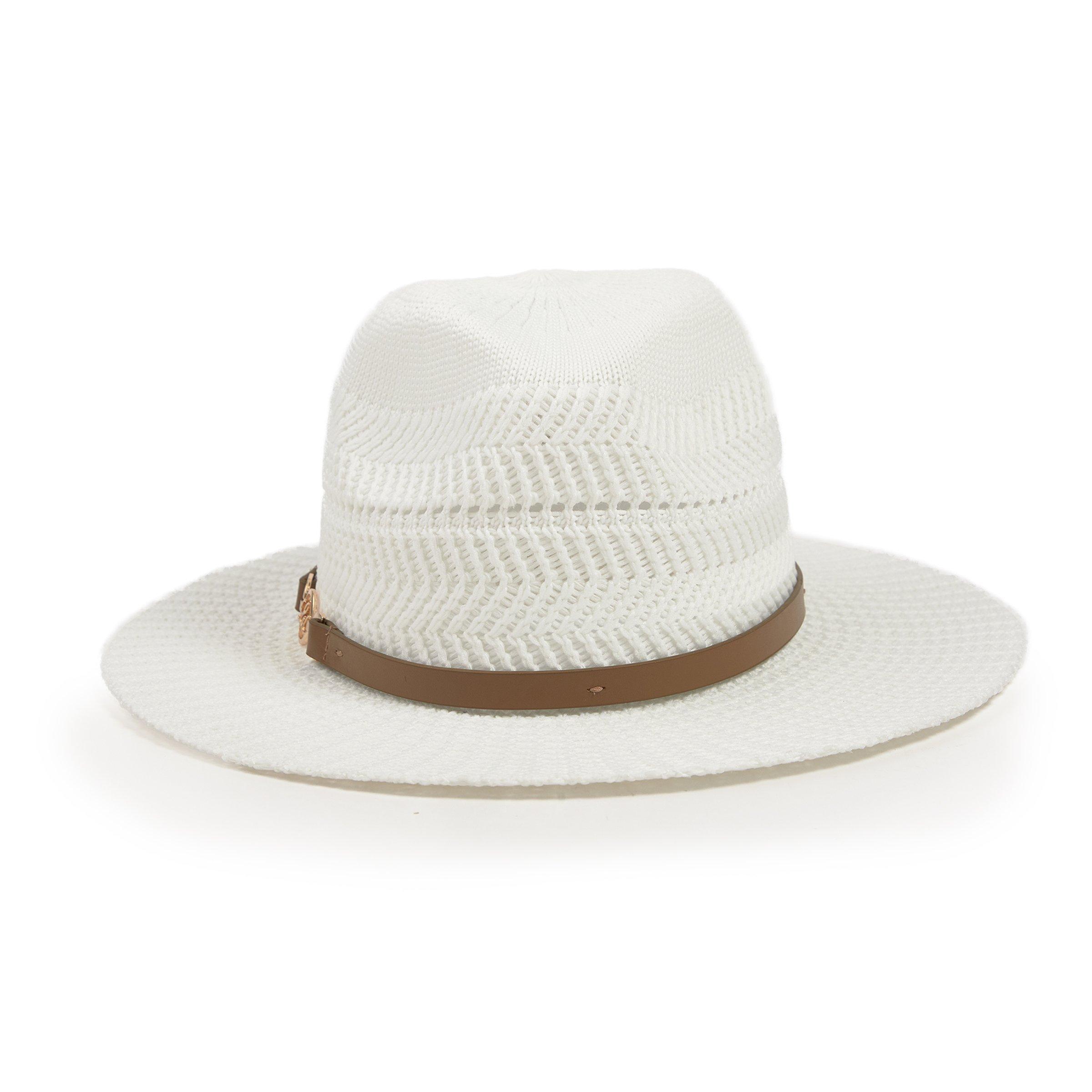 White Fedora Hat (3177491) | LTD Woman