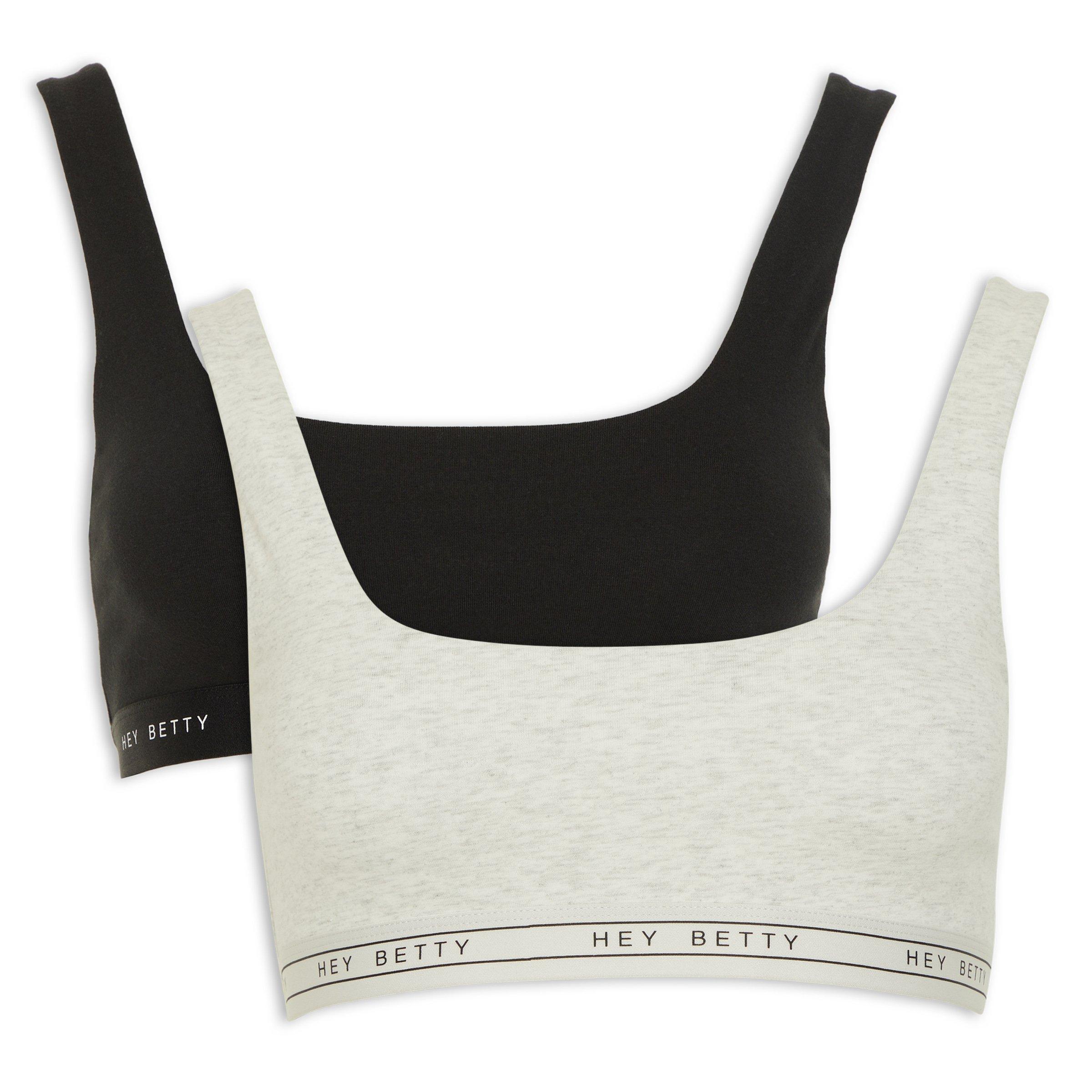2-pack Crop Top Bras (3184976) | Hey Betty