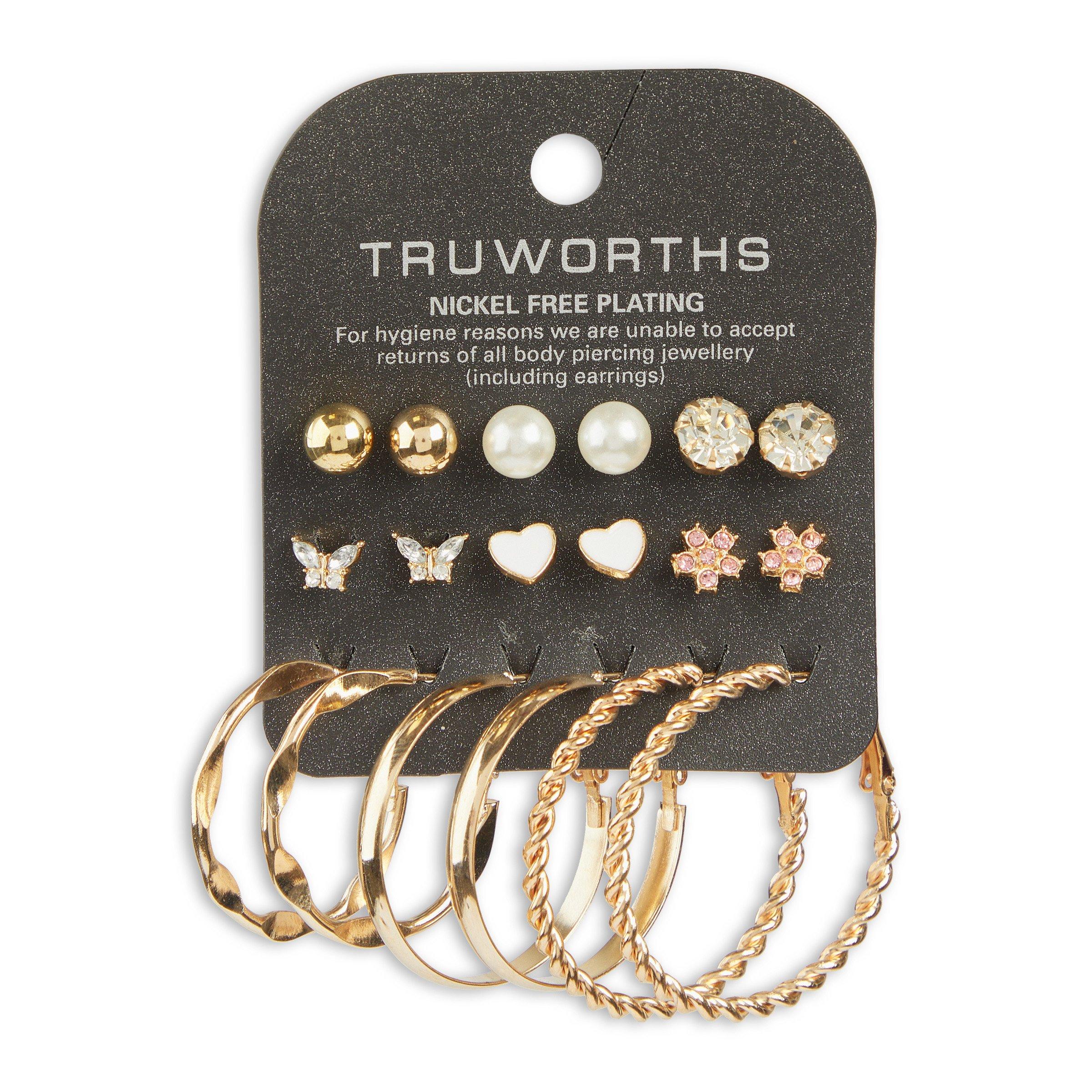9-pack Earrings Back (3196881) | Truworths
