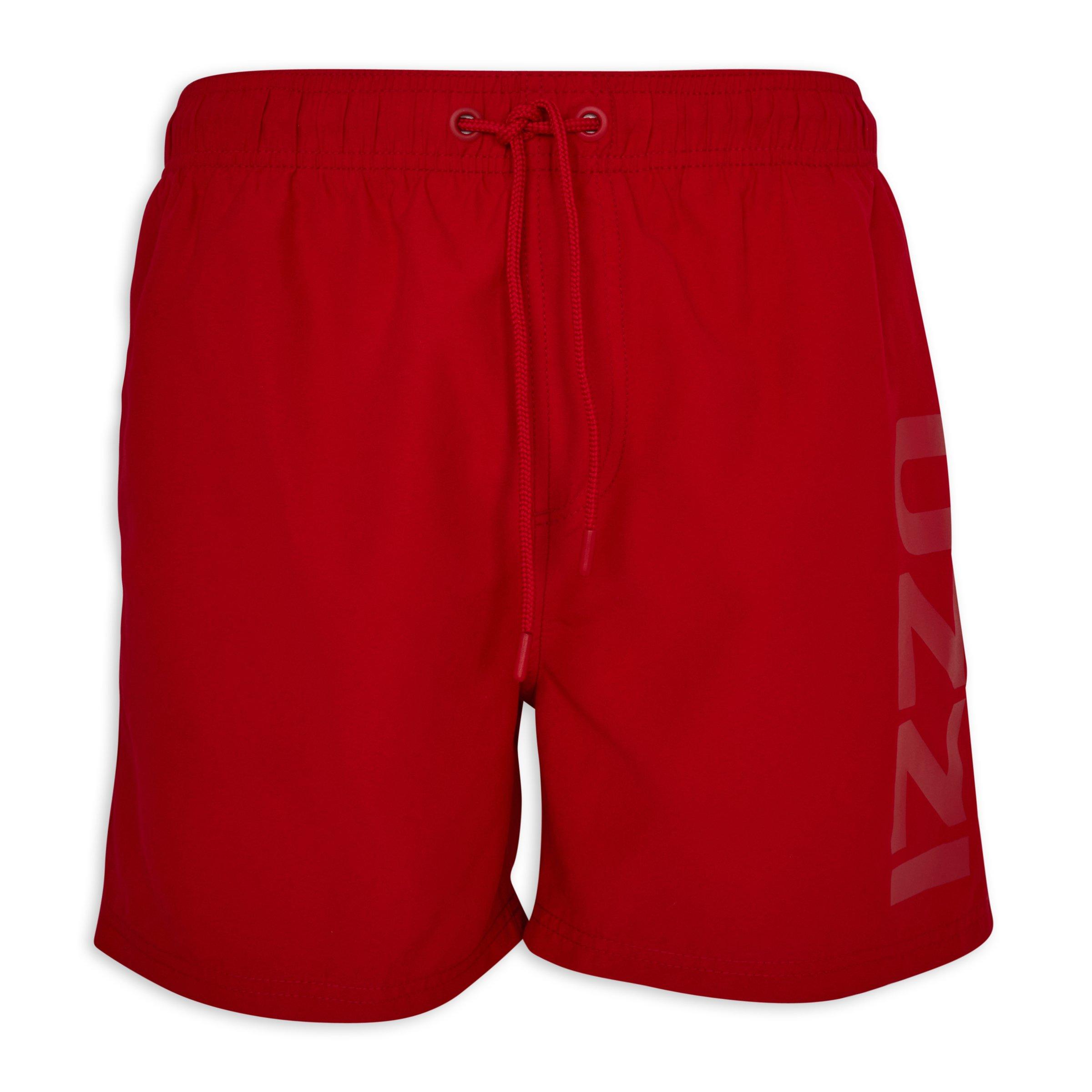 Red Hero Swim Shorts (3218645) | UZZI
