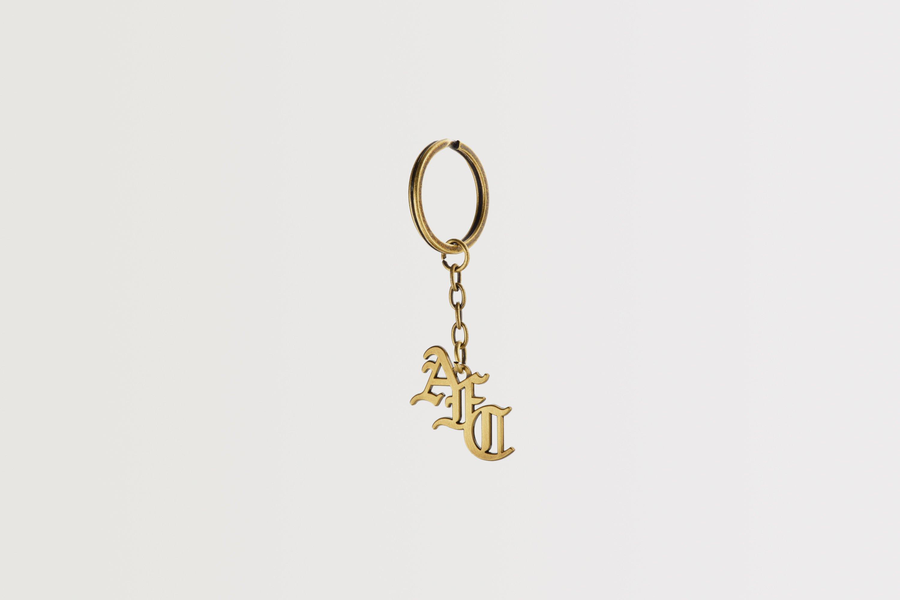 Arsenal Gold Monogram Keyring | Official Online Store