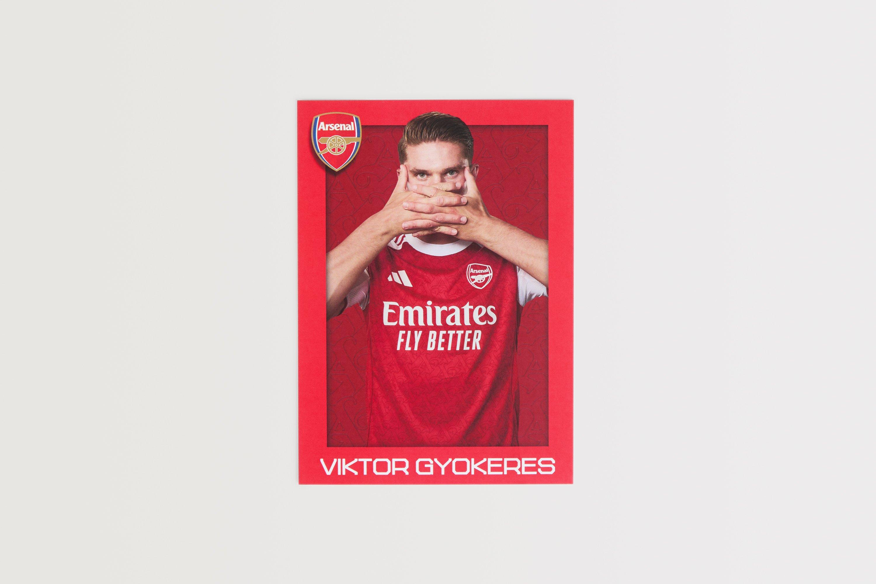 Arsenal Viktor Gyokeres Photo Card | Official Online Store