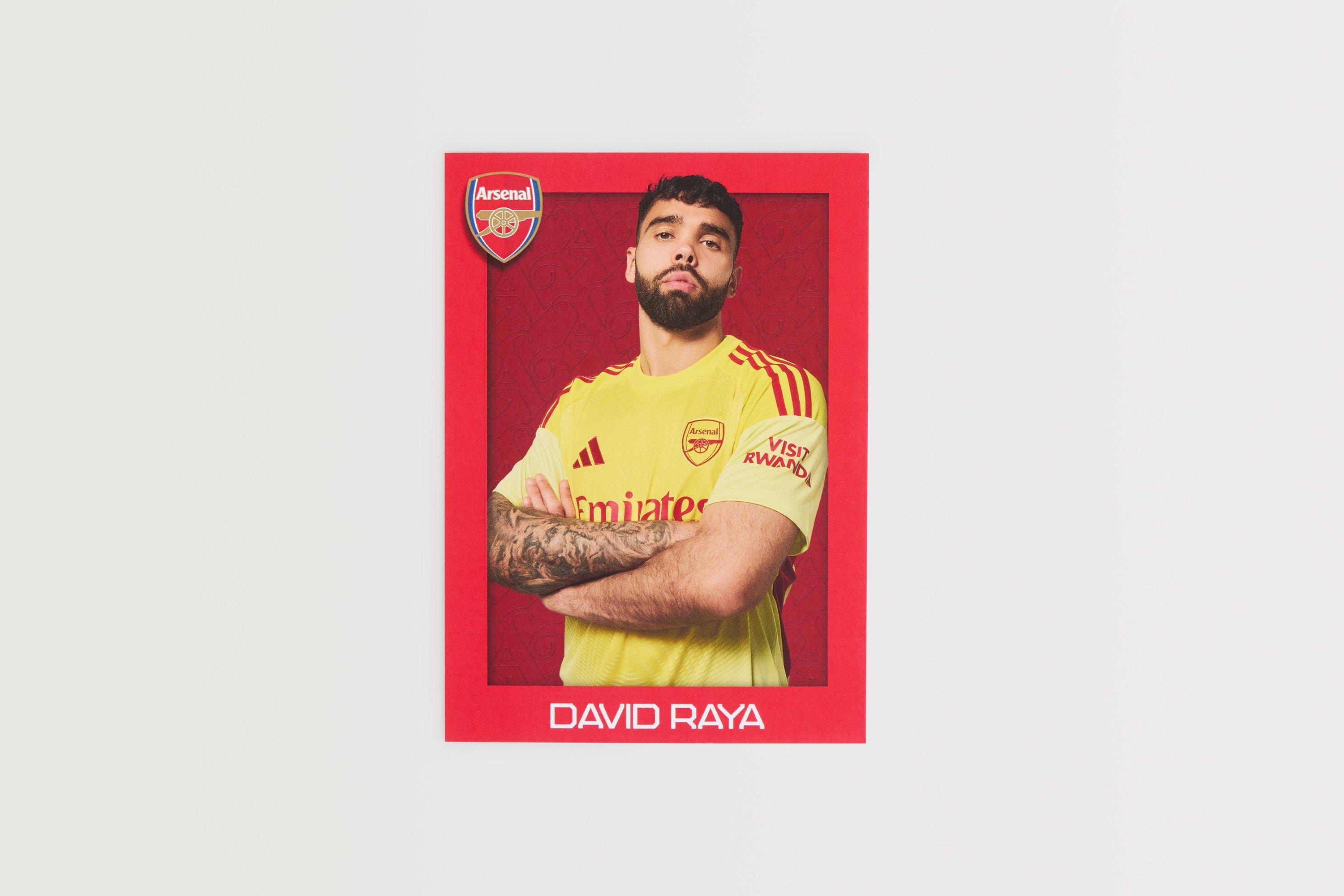 Arsenal David Raya Photo Card | Official Online Store