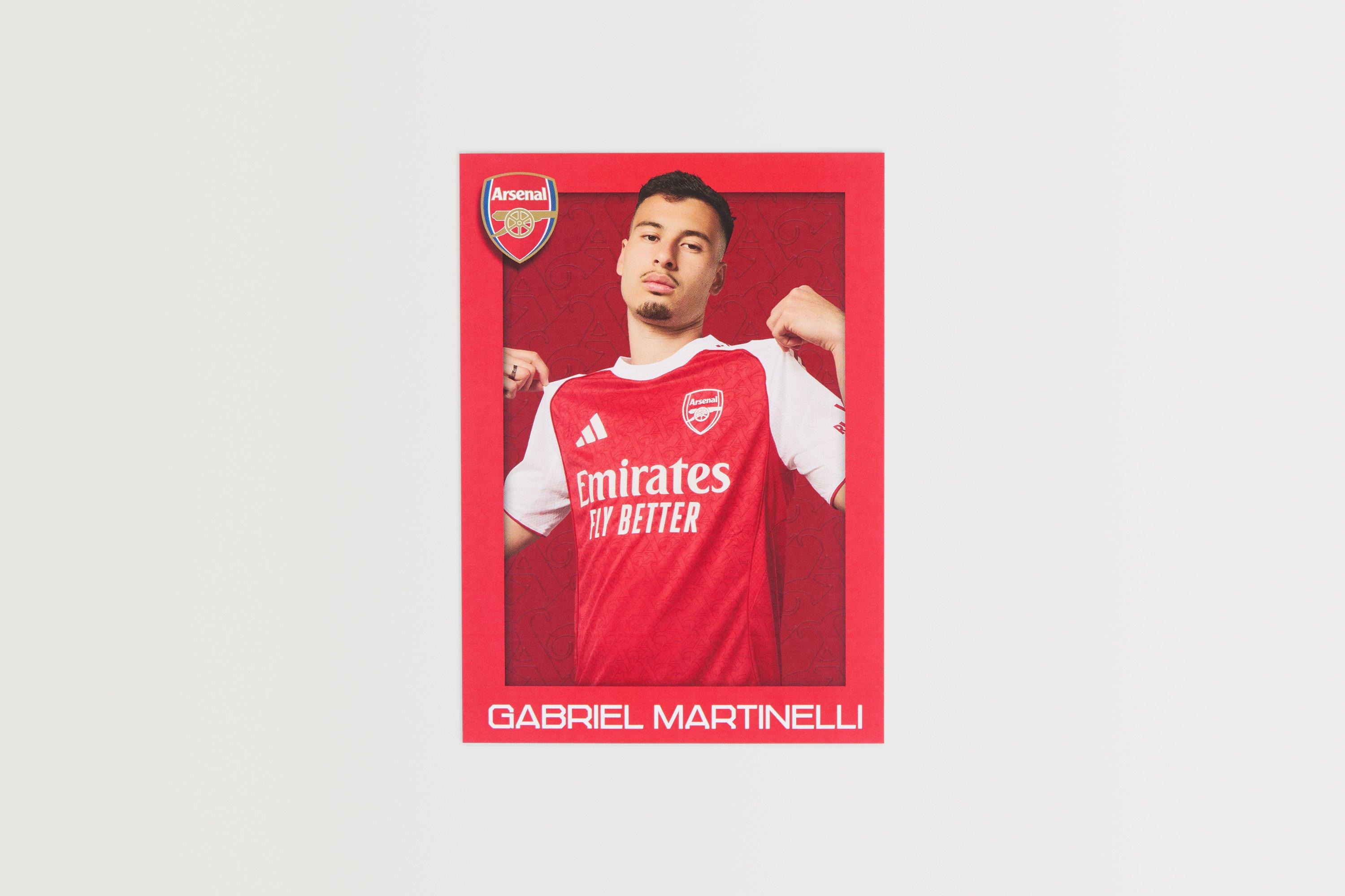 Arsenal Gabriel Martinelli Photo Card | Official Online Store