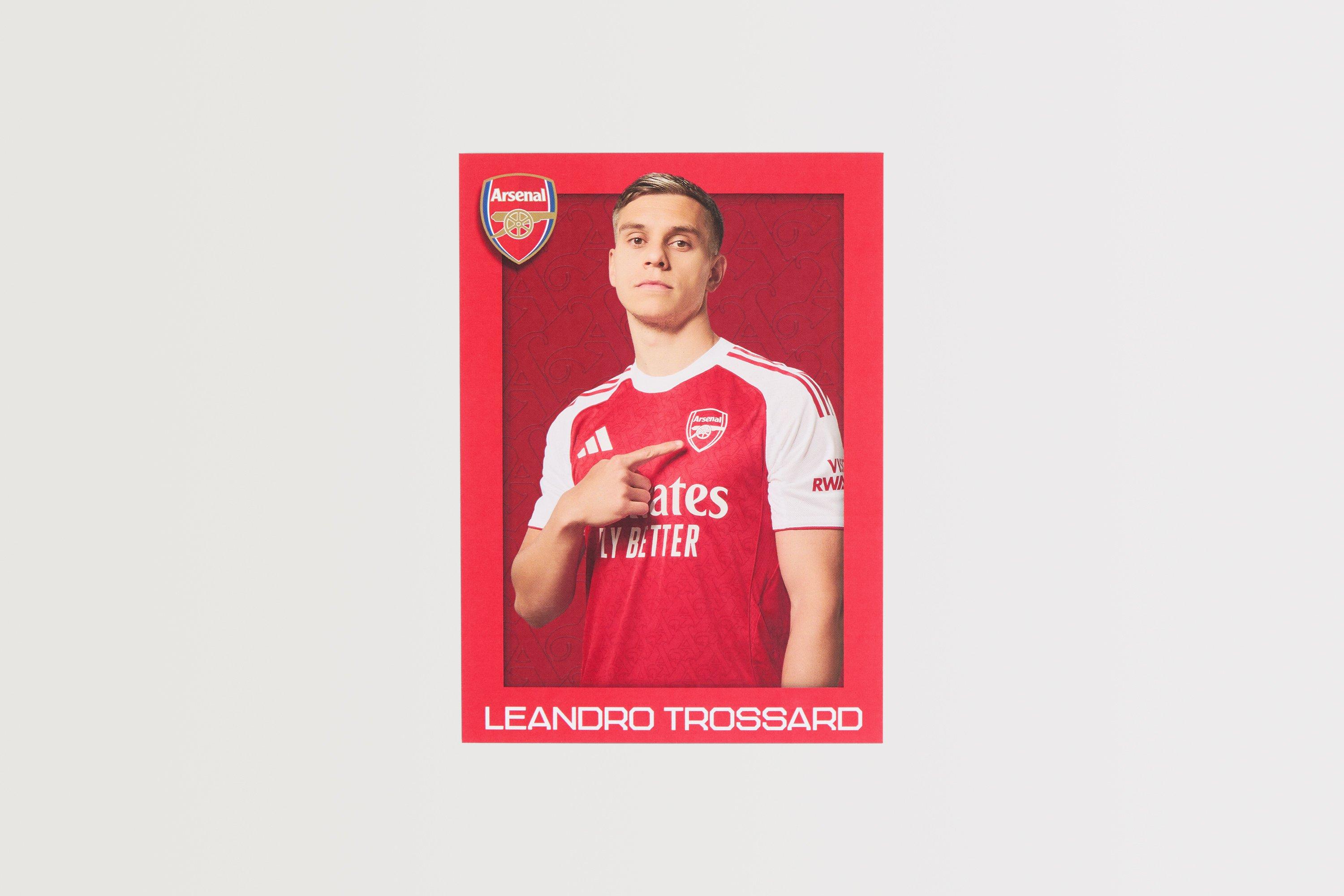 Arsenal Leandro Trossard Photo Card | Official Online Store