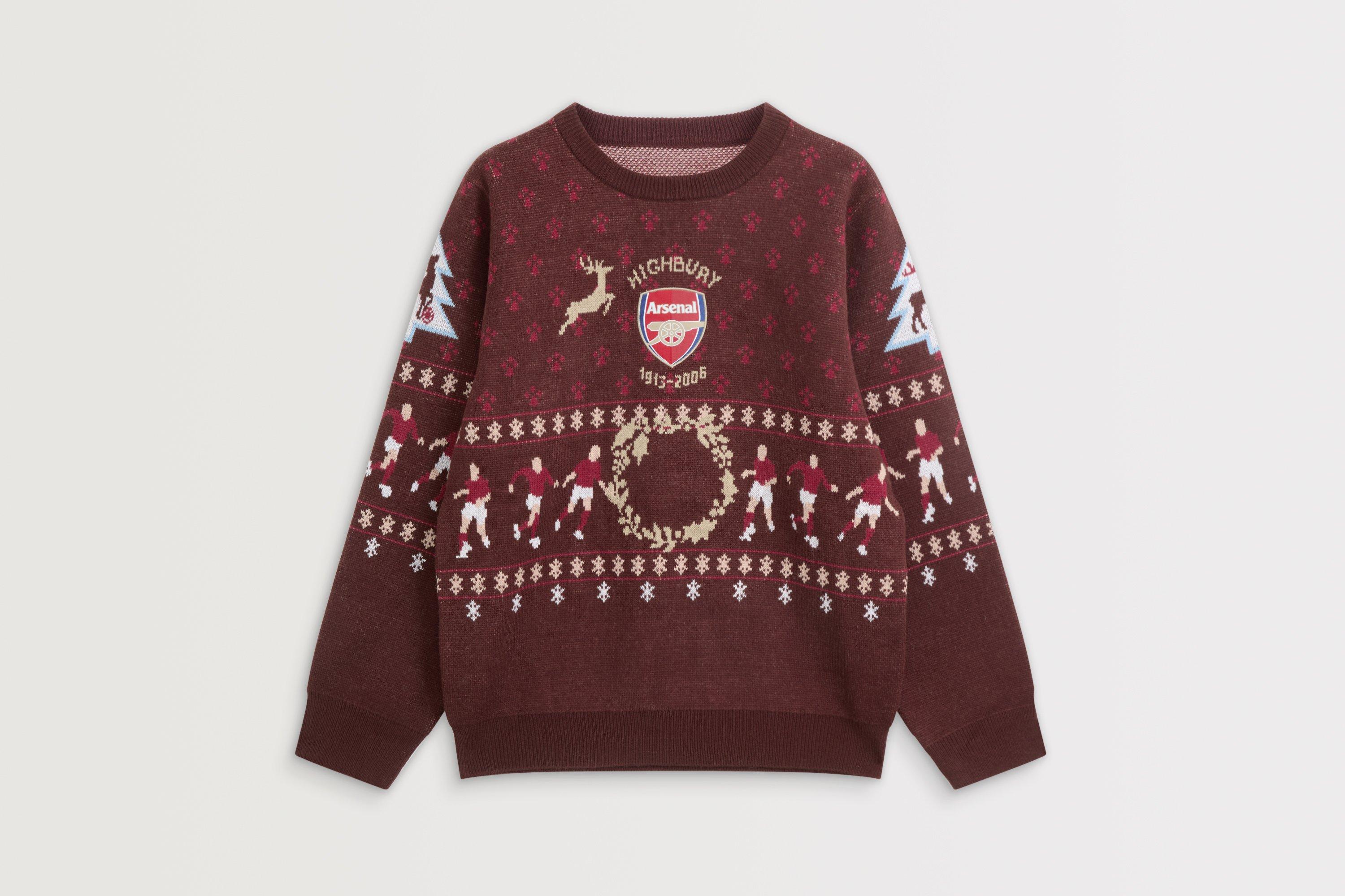 Arsenal Kids Highbury Christmas Jumper | Official Online Store