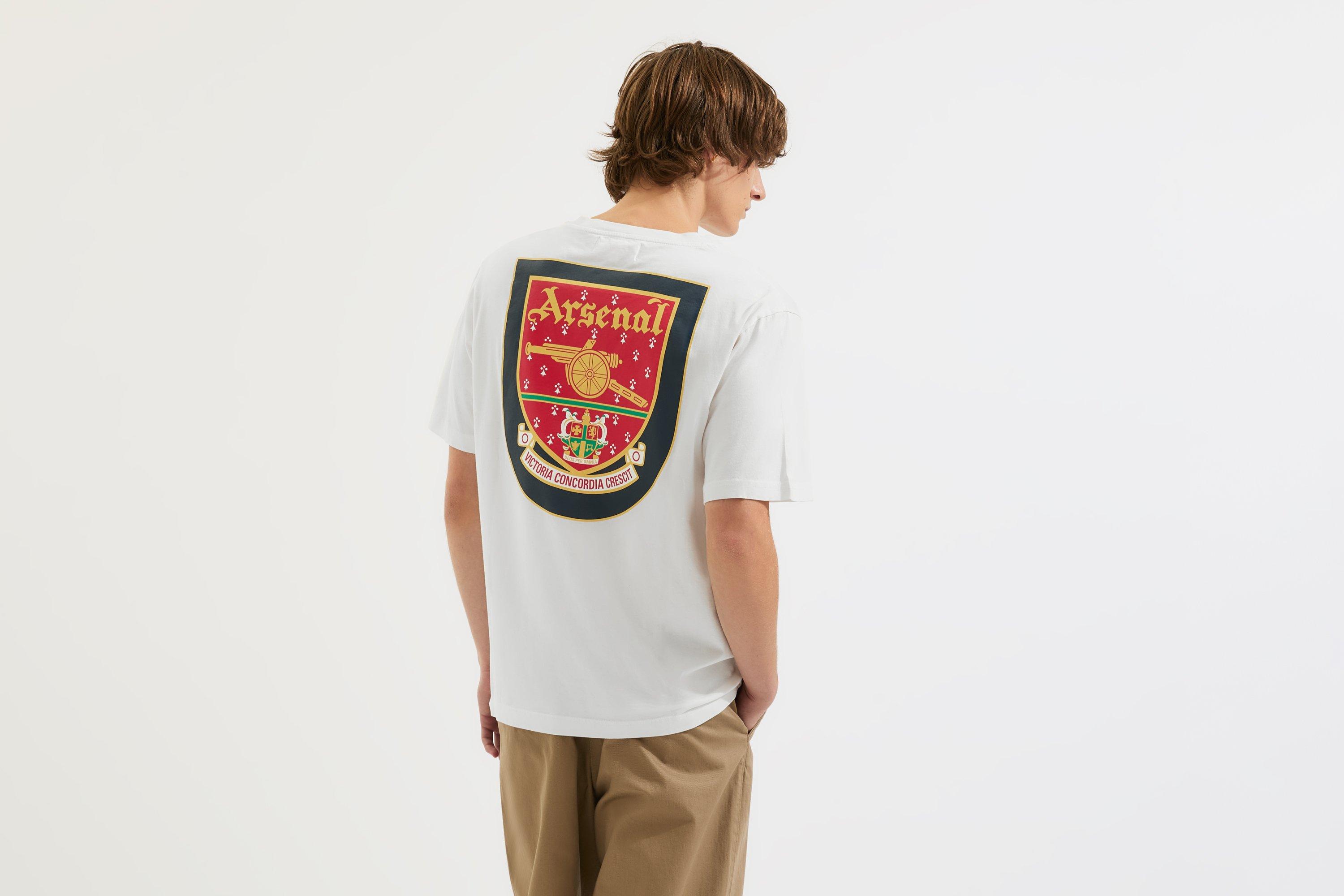 Arsenal Classics Flair White T-Shirt | Official Online Store