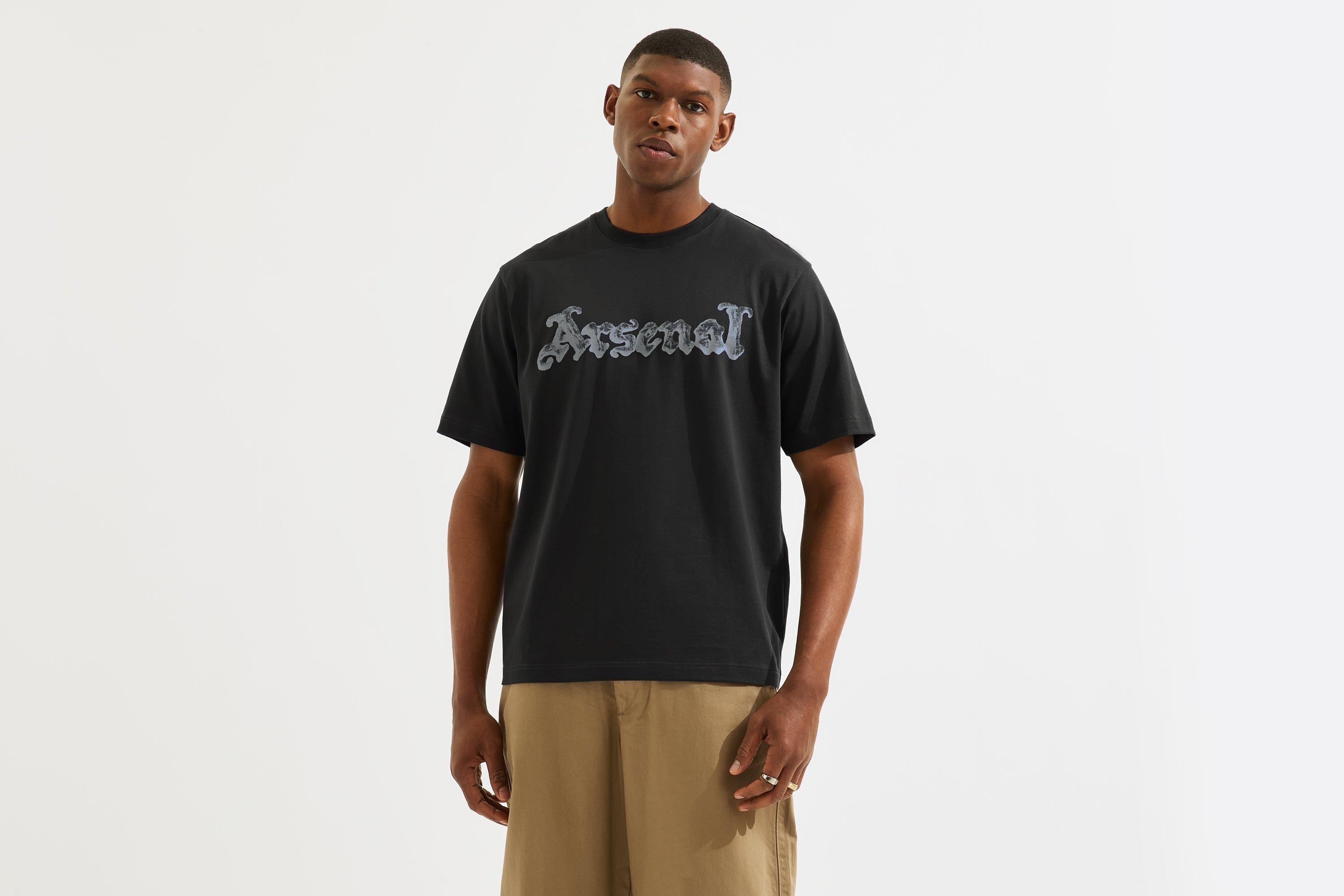 Arsenal N7 Black Permanent T-Shirt | Official Online Store