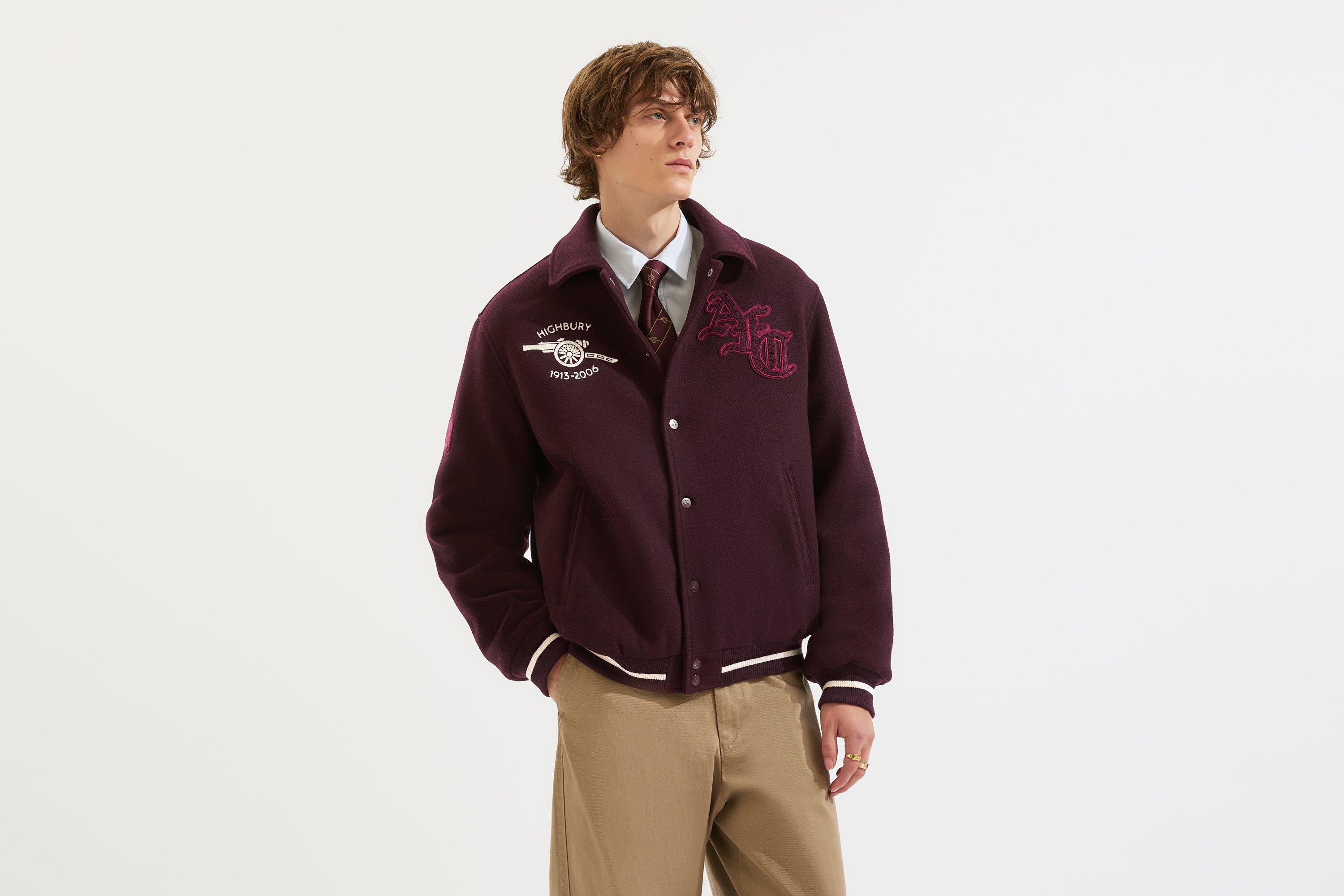 Arsenal Classics Records Varsity Jacket | Official Online Store