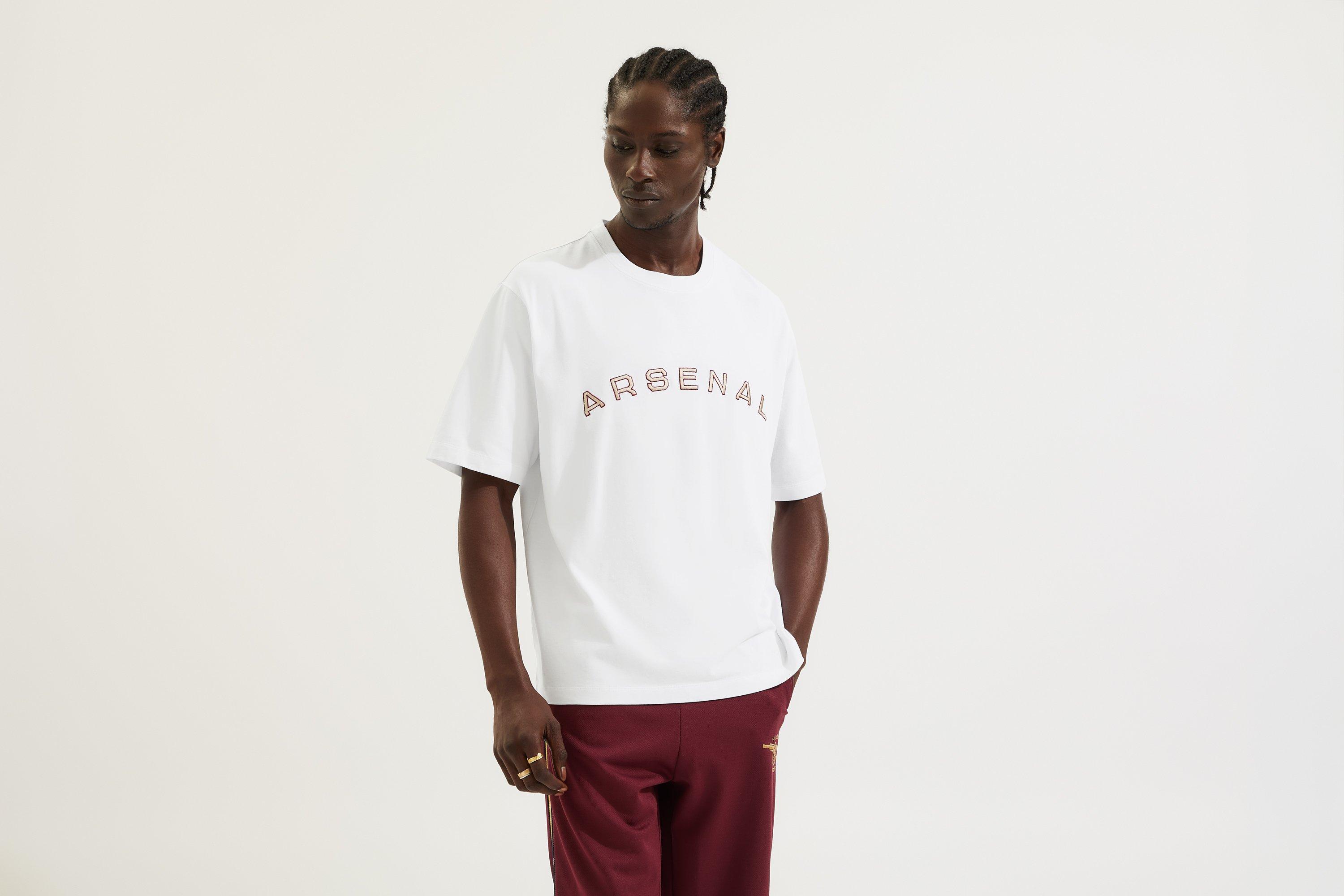 Arsenal Classics White Stadium T-Shirt | Official Online Store