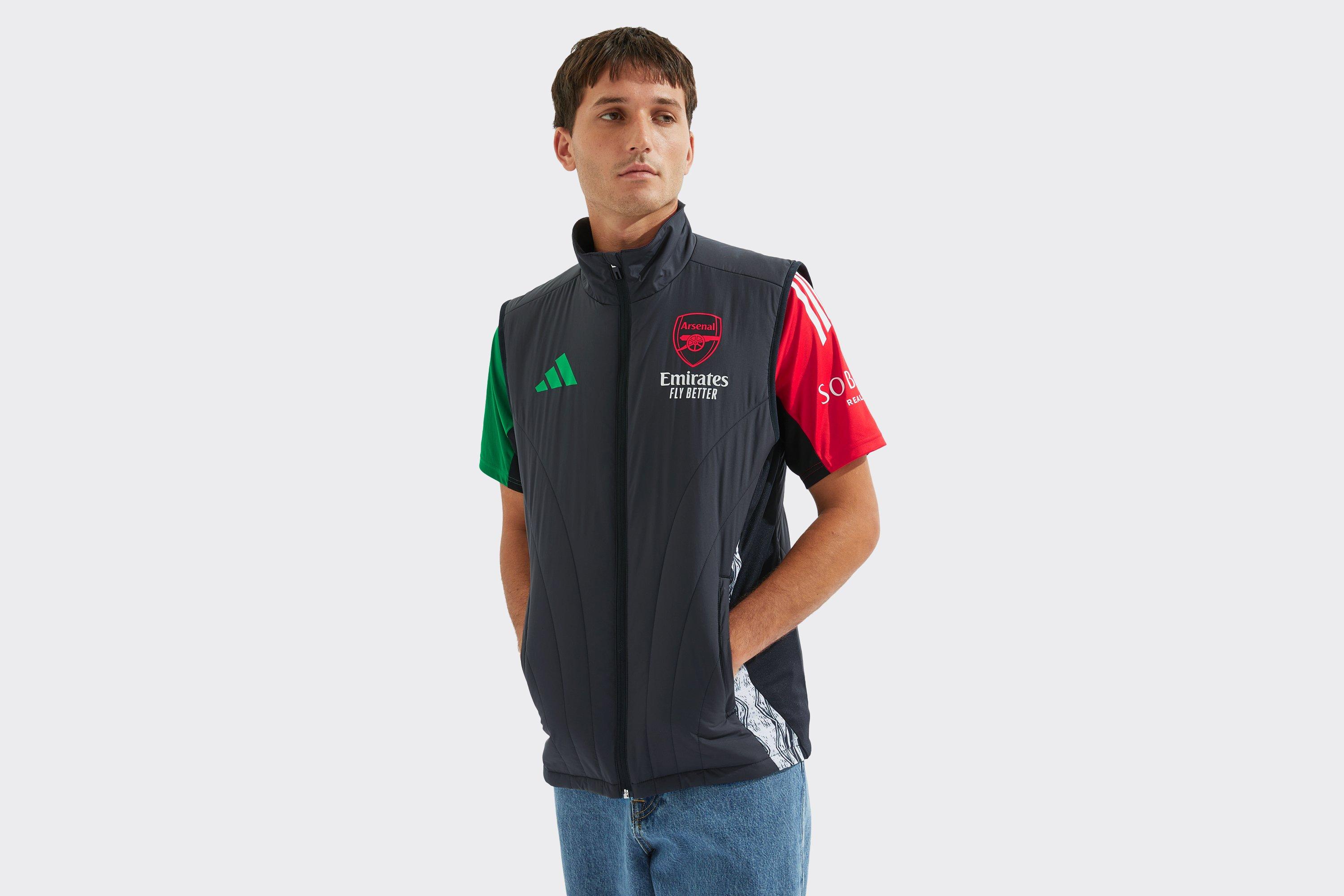 Arsenal adidas 24/25 European Winter Gilet | Official Online Store