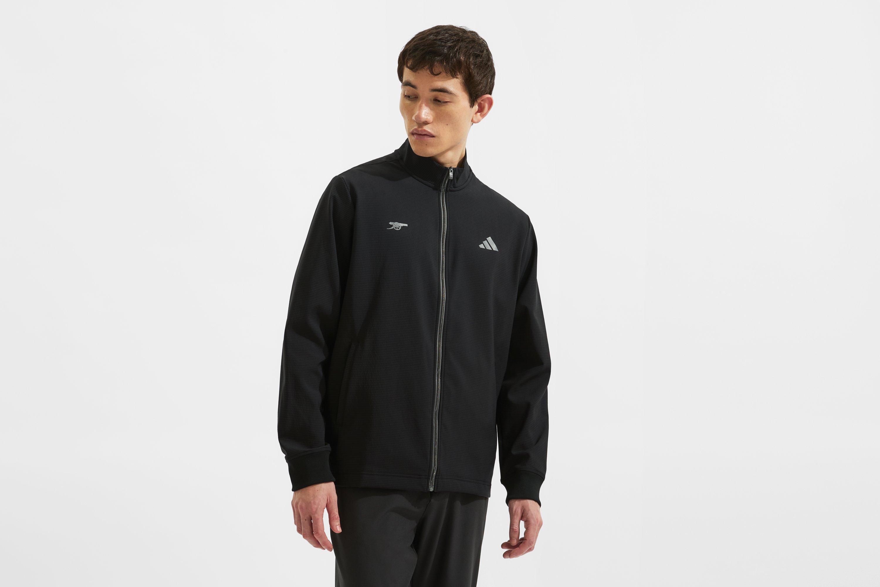 Arsenal adidas Golf Ultimate365 Woven Full Zip Top | Official Online Store