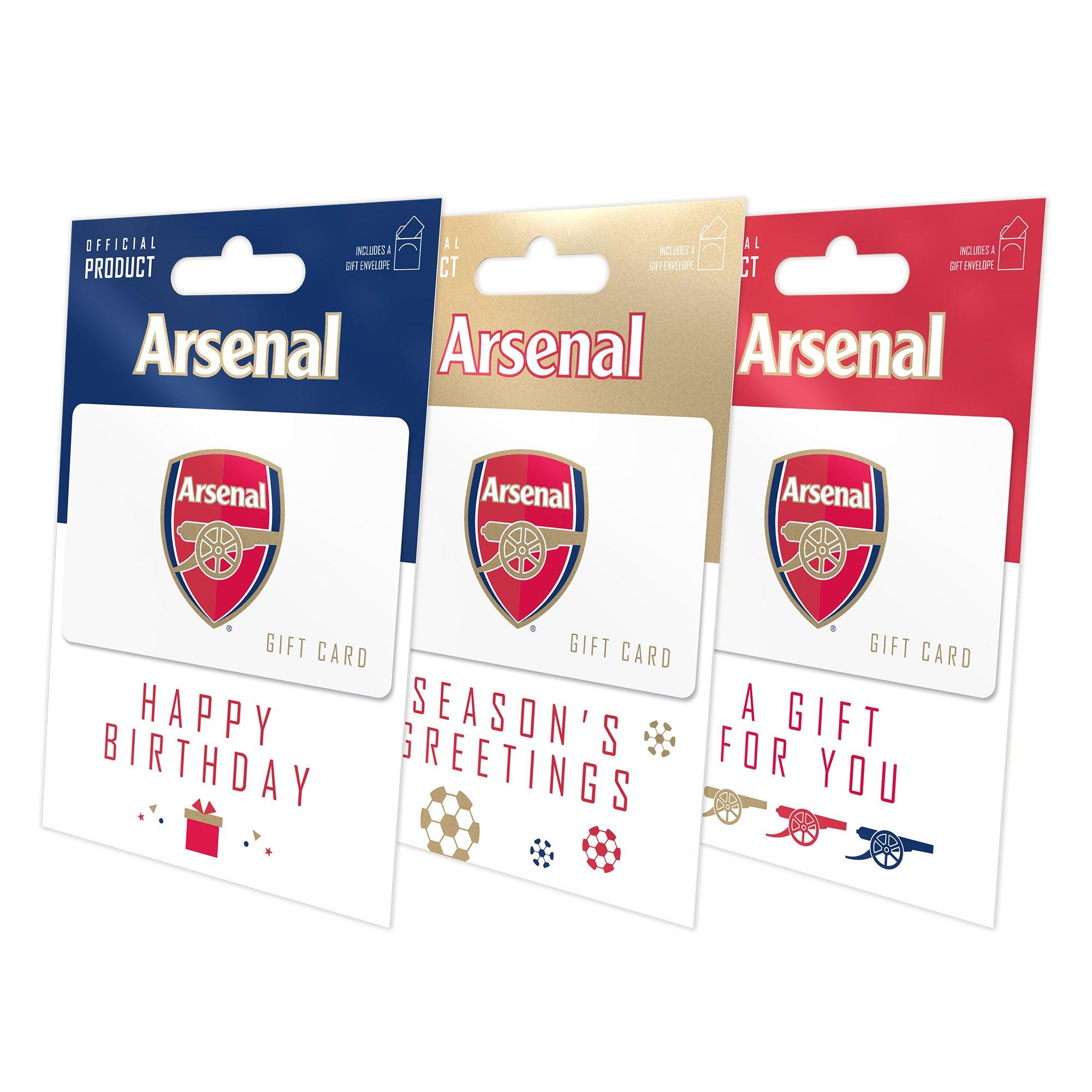 Arsenal Happy Birthday Gift Card | Official Online Store