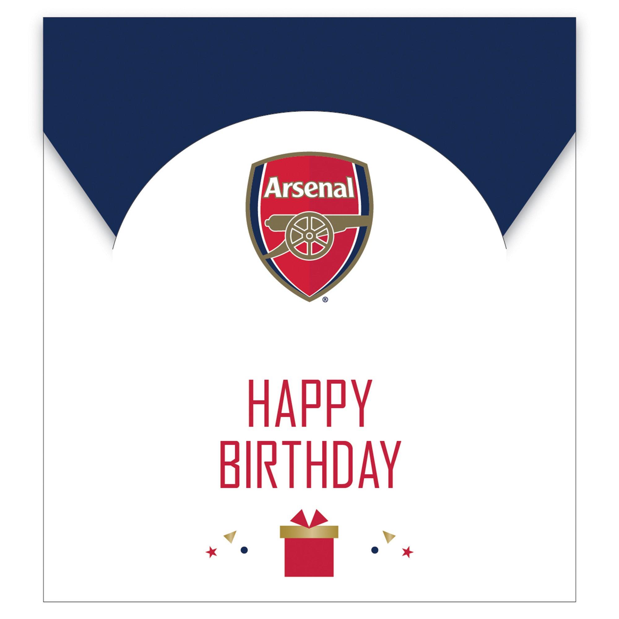 Arsenal Happy Birthday Gift Card | Official Online Store
