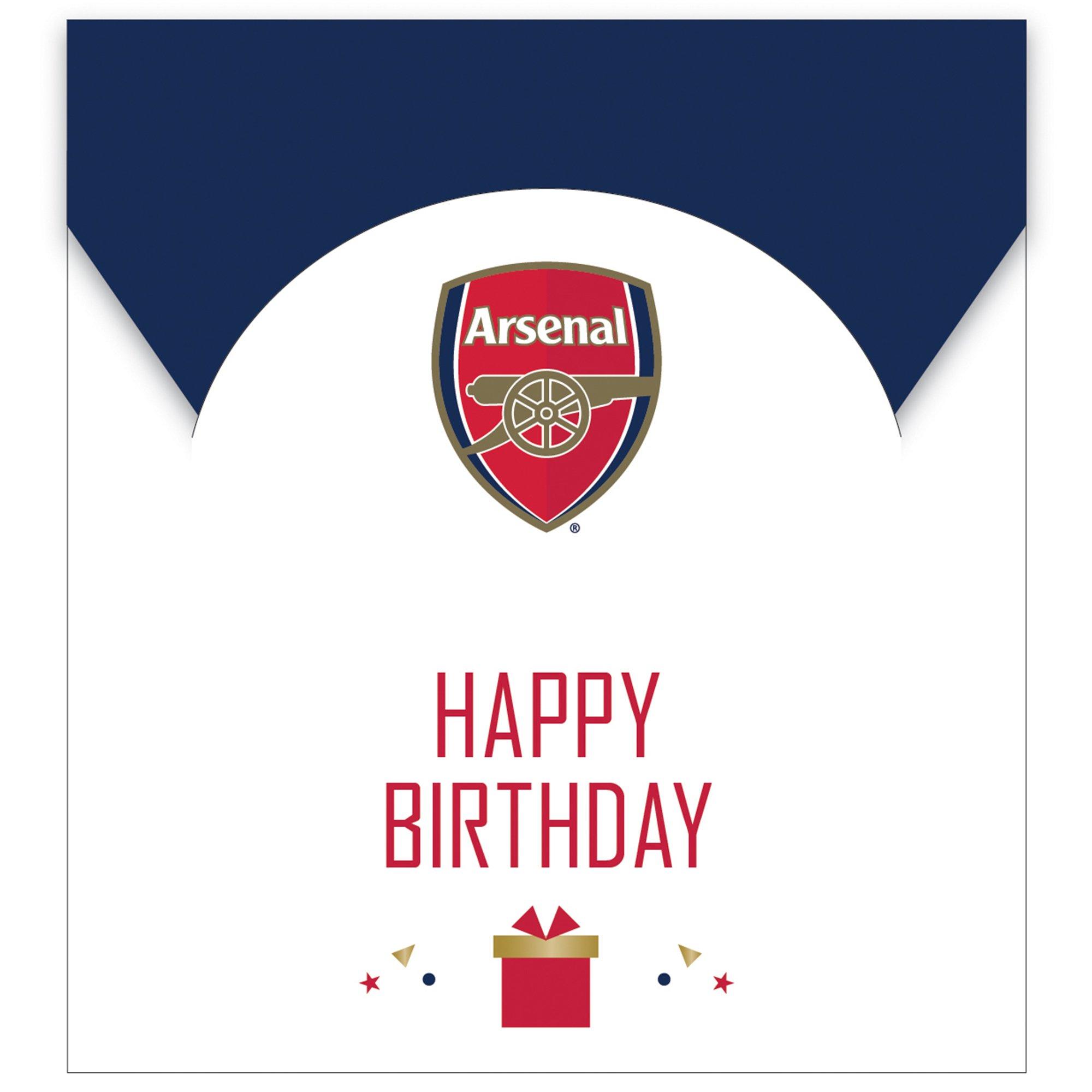 Arsenal Happy Birthday £100 Gift Card | Official Online Store