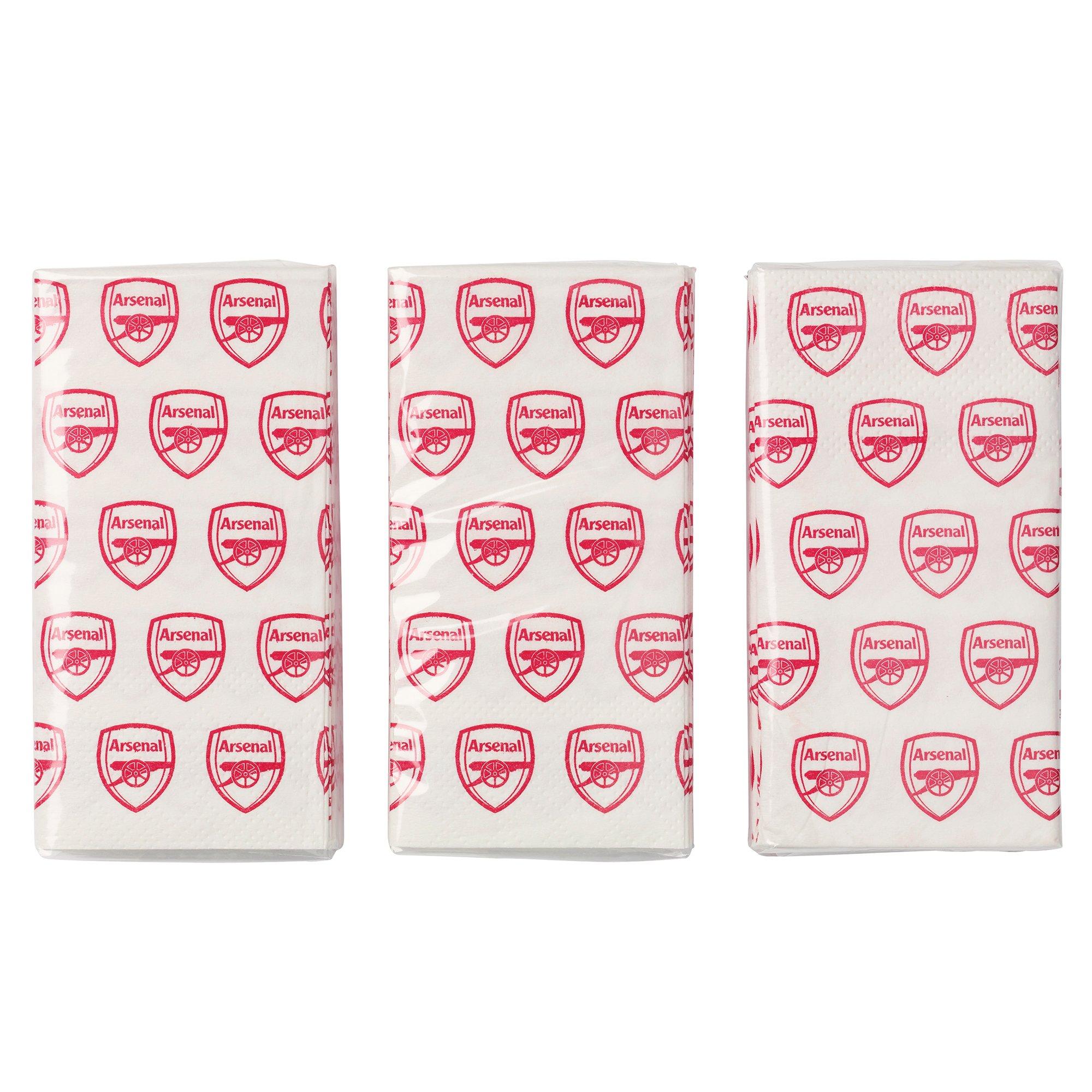 Arsenal 3 Pack Tissues | Official Online Store