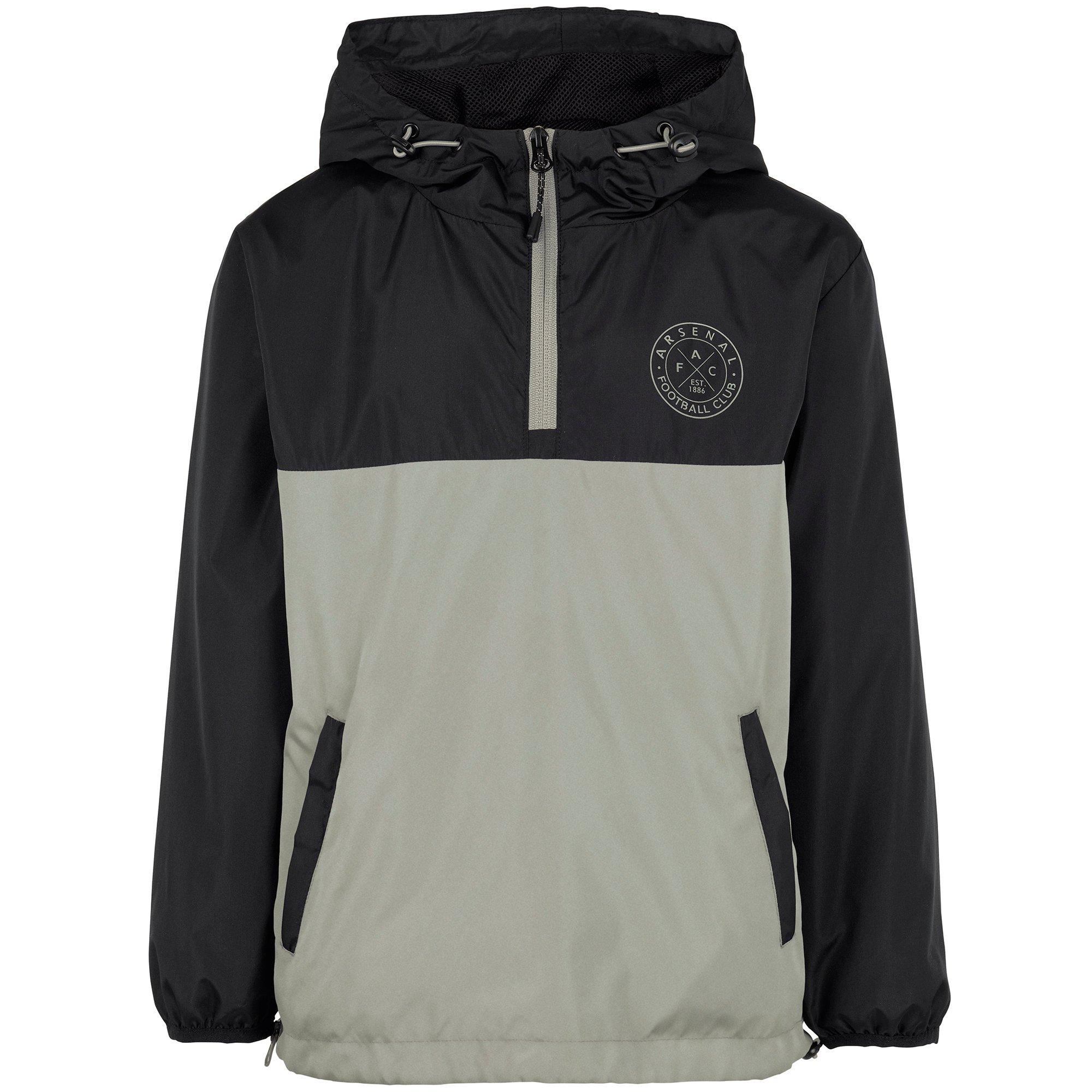 Arsenal Kids Leisure 1/4 Zip Shower Jacket | Official Online Store