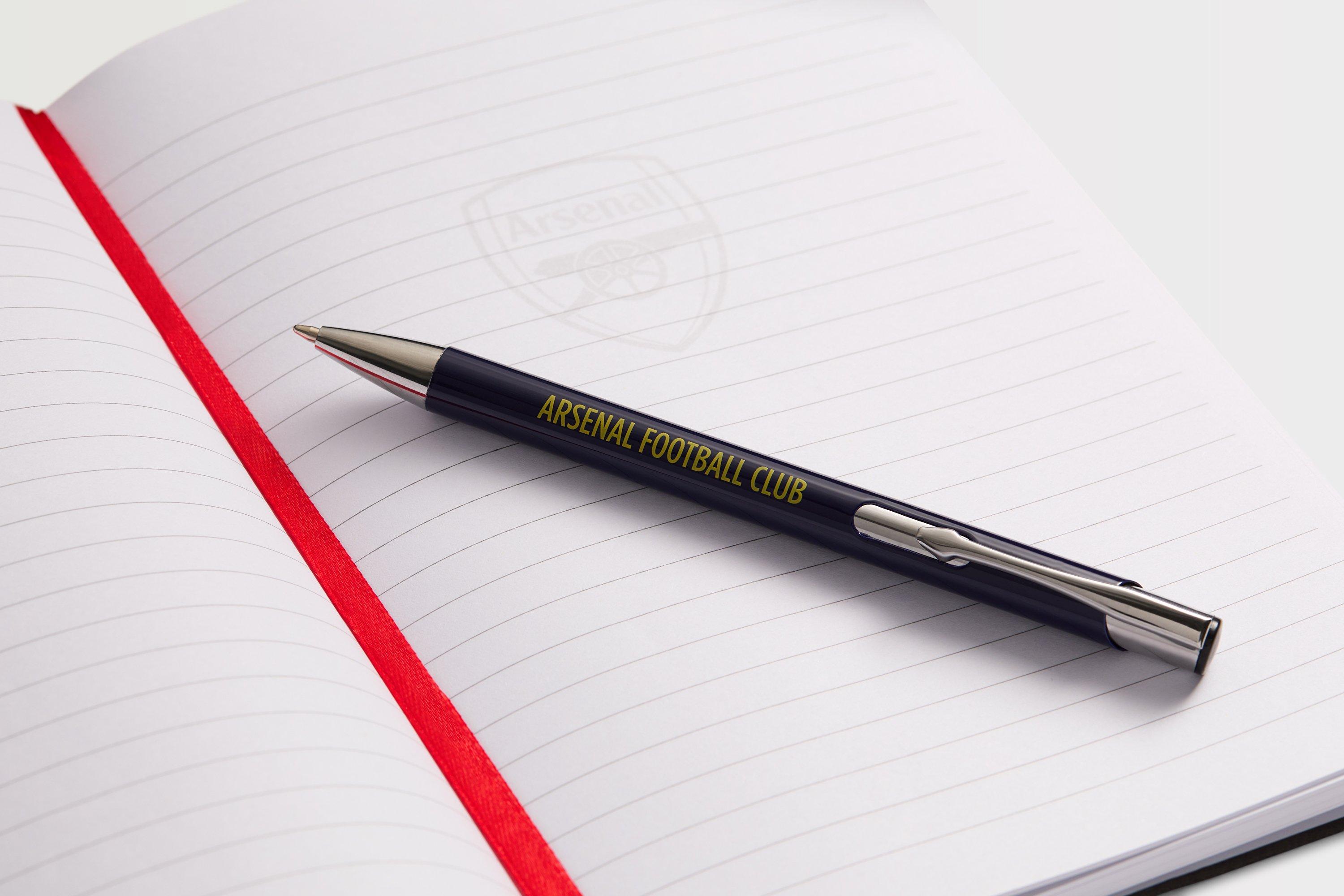 Arsenal Bruised Banana Notebook and Pen Set | Official Online Store
