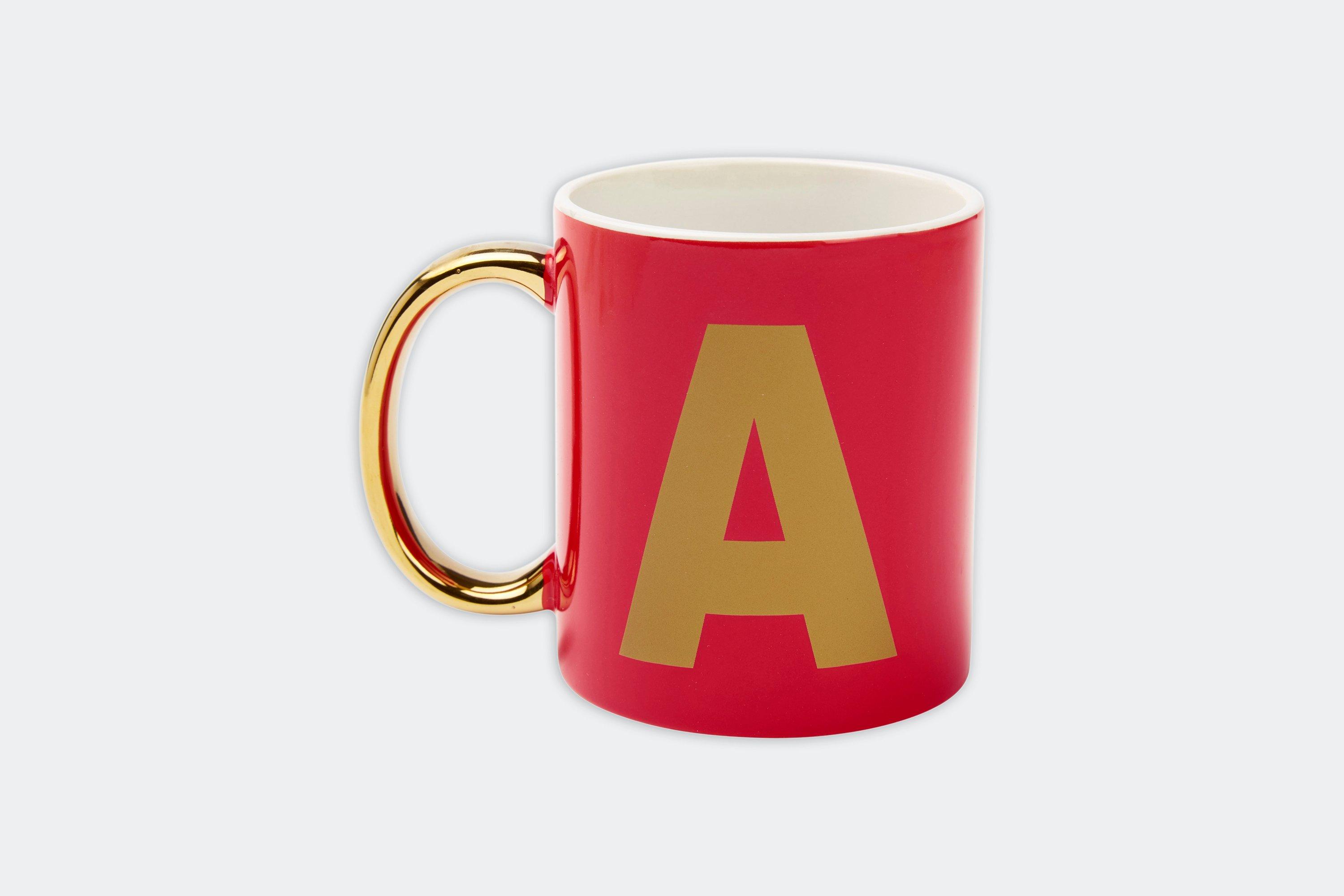 Arsenal Personalised Initial Mug |Official Online Store