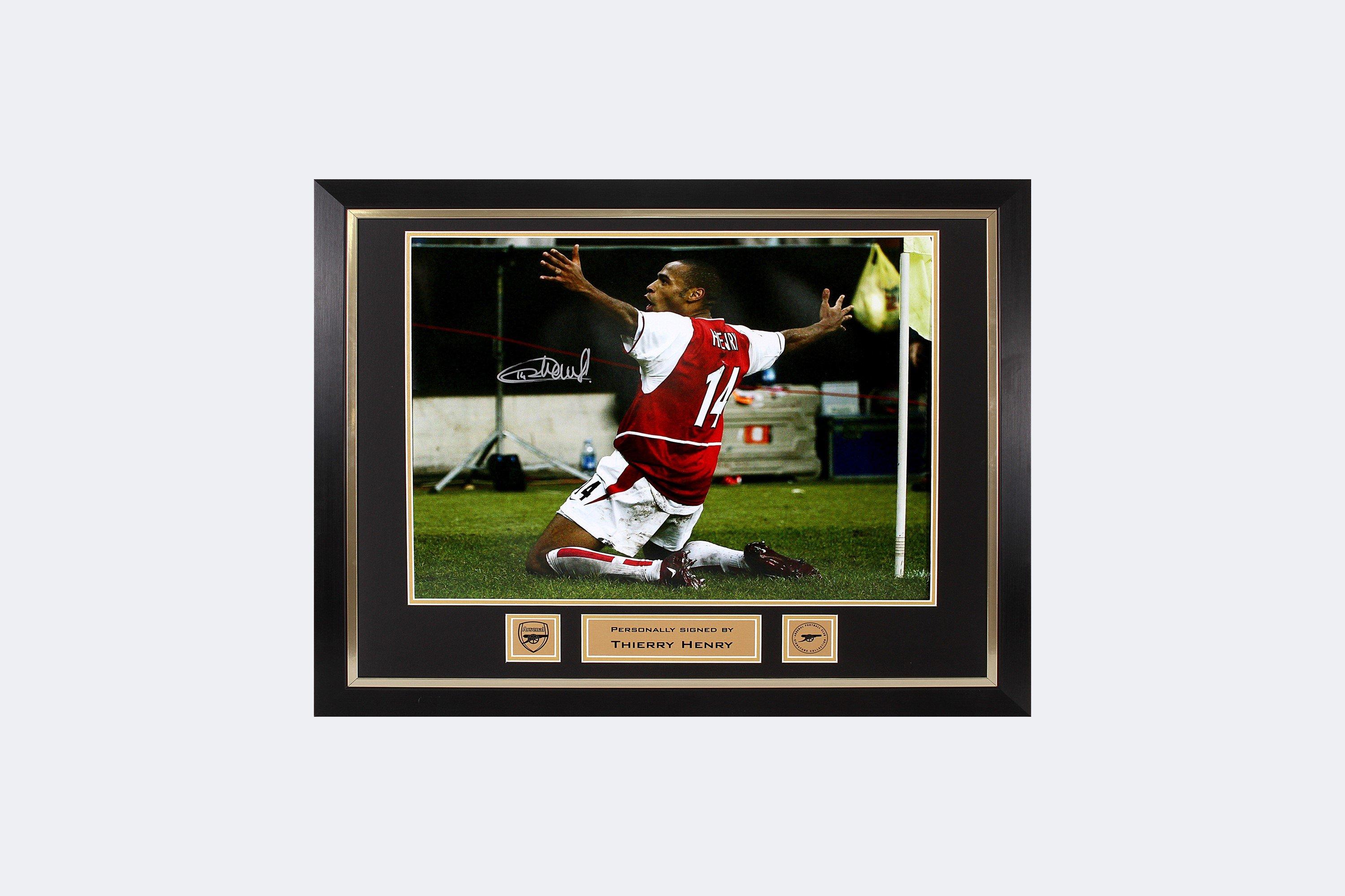 Thierry Henry Slide Celebration