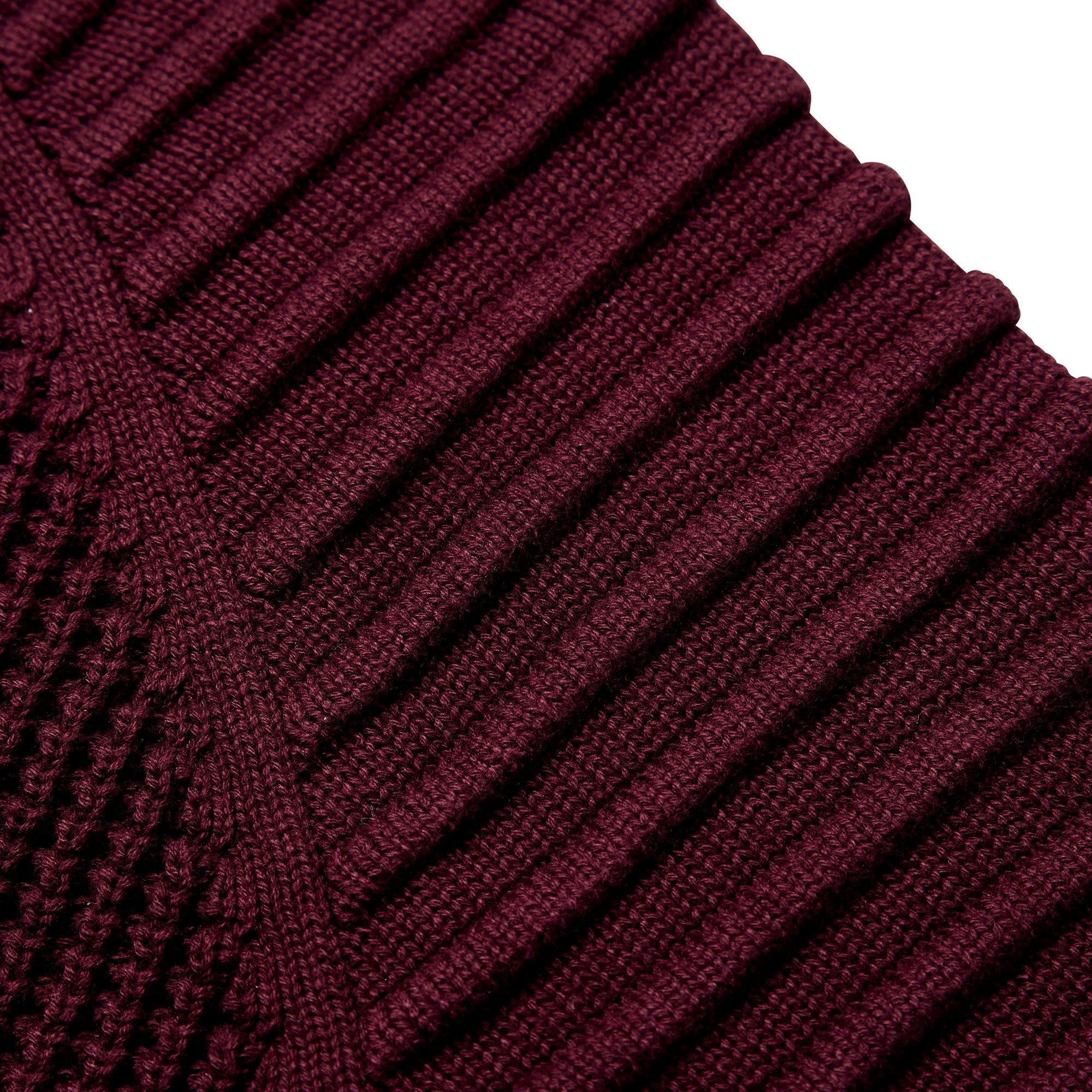 Arsenal Since 1886 Redcurrant Rib Sleeve Cotton Jumper | Official ...