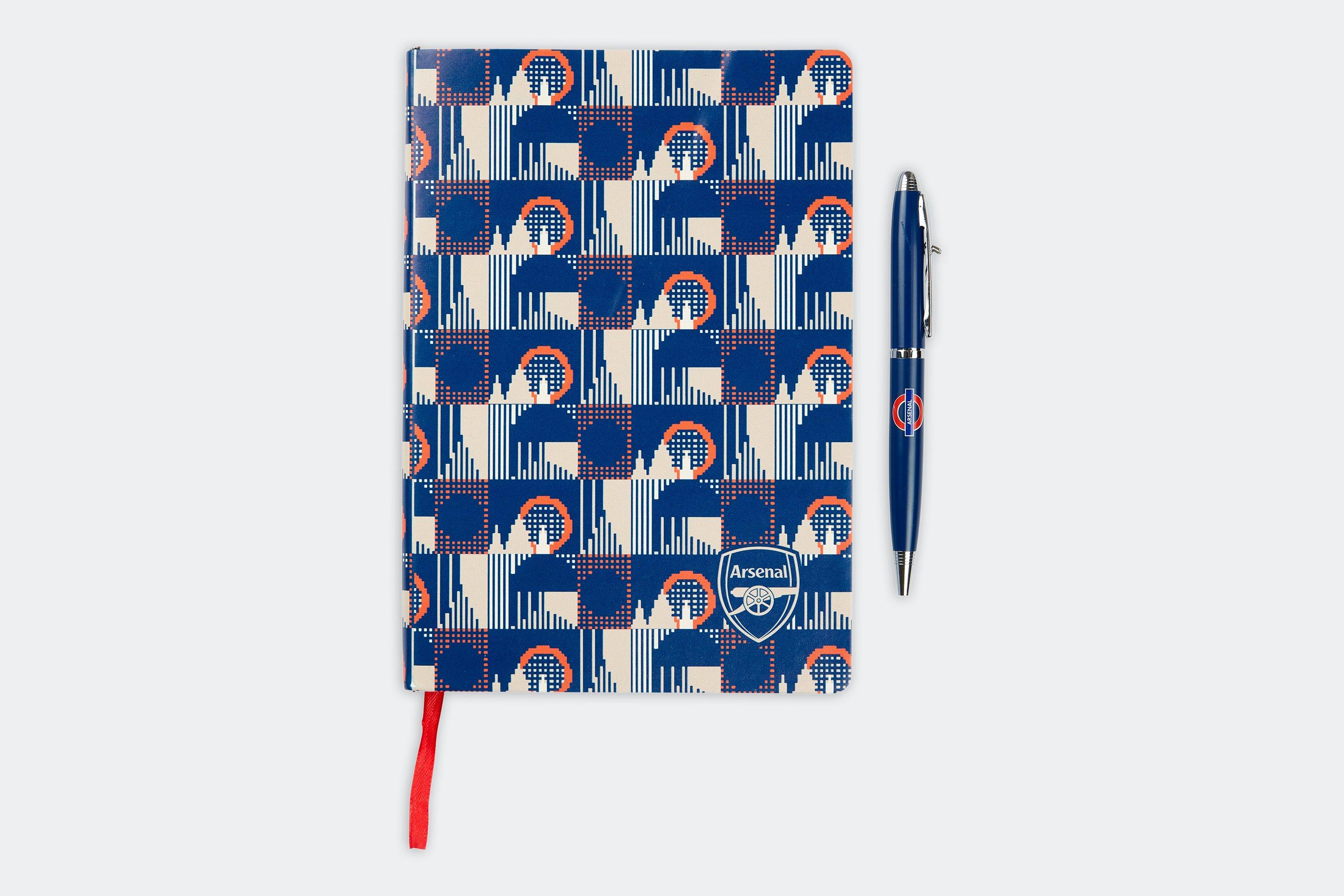 Arsenal TfL Notepad and Pen Set | Official Online Store