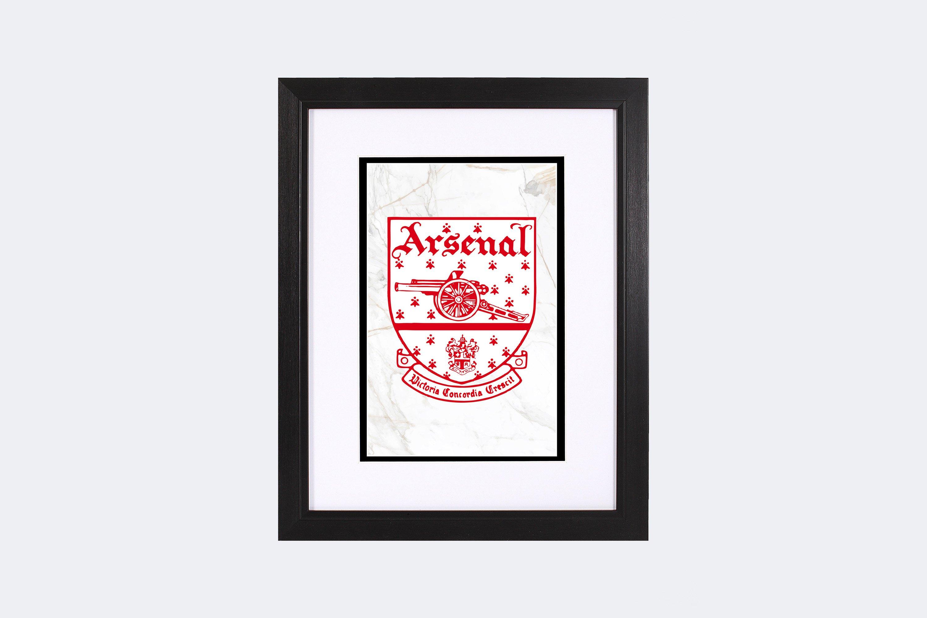 Arsenal Framed Retro Crest Print 1949 | Official Online Store