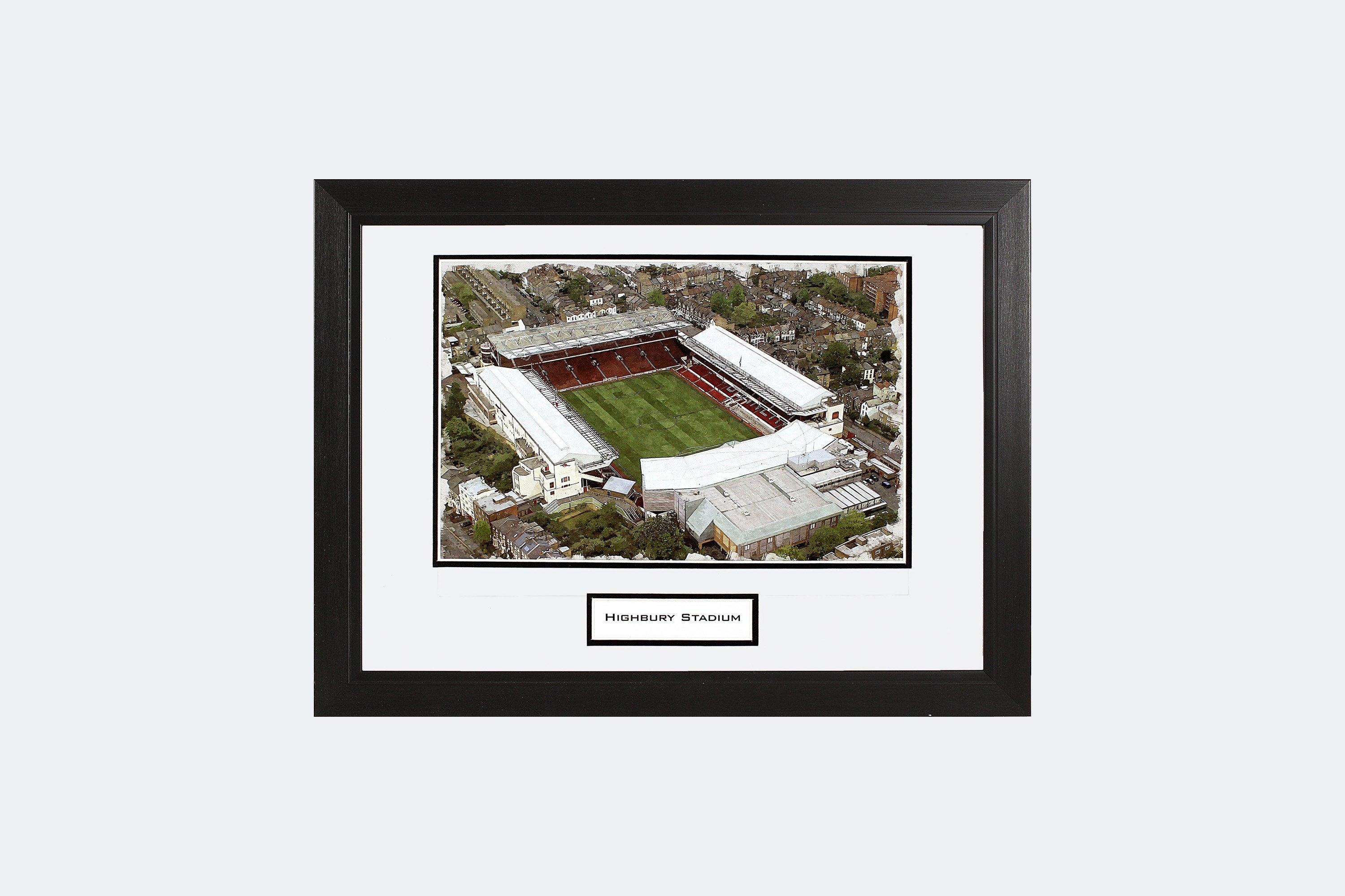 Arsenal Framed Highbury Stadium Print | Official Online Store